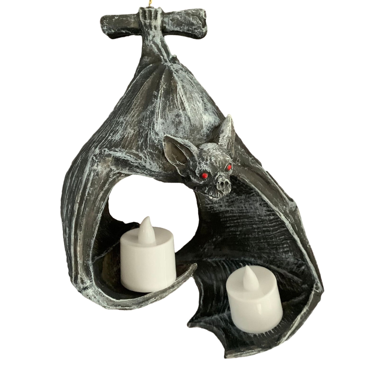 Gardenne Gothic Bat Holder Spooky Bat Wall Lamp Spooky Bat Wall ...