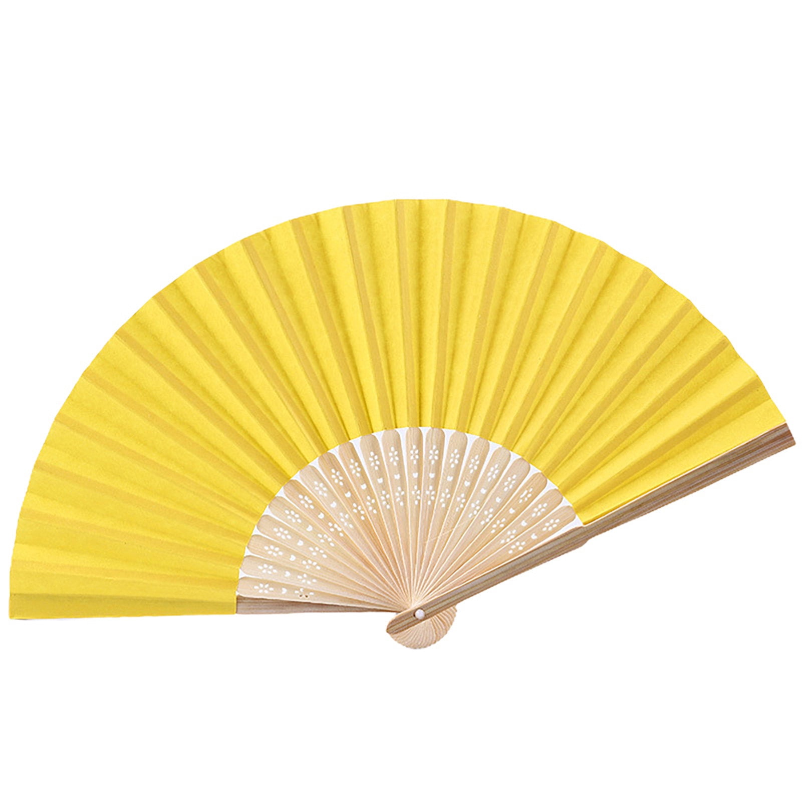 Gardenne Hand Fan Folding Fan Blank Fan Folding Fan Bamboo Handle ...