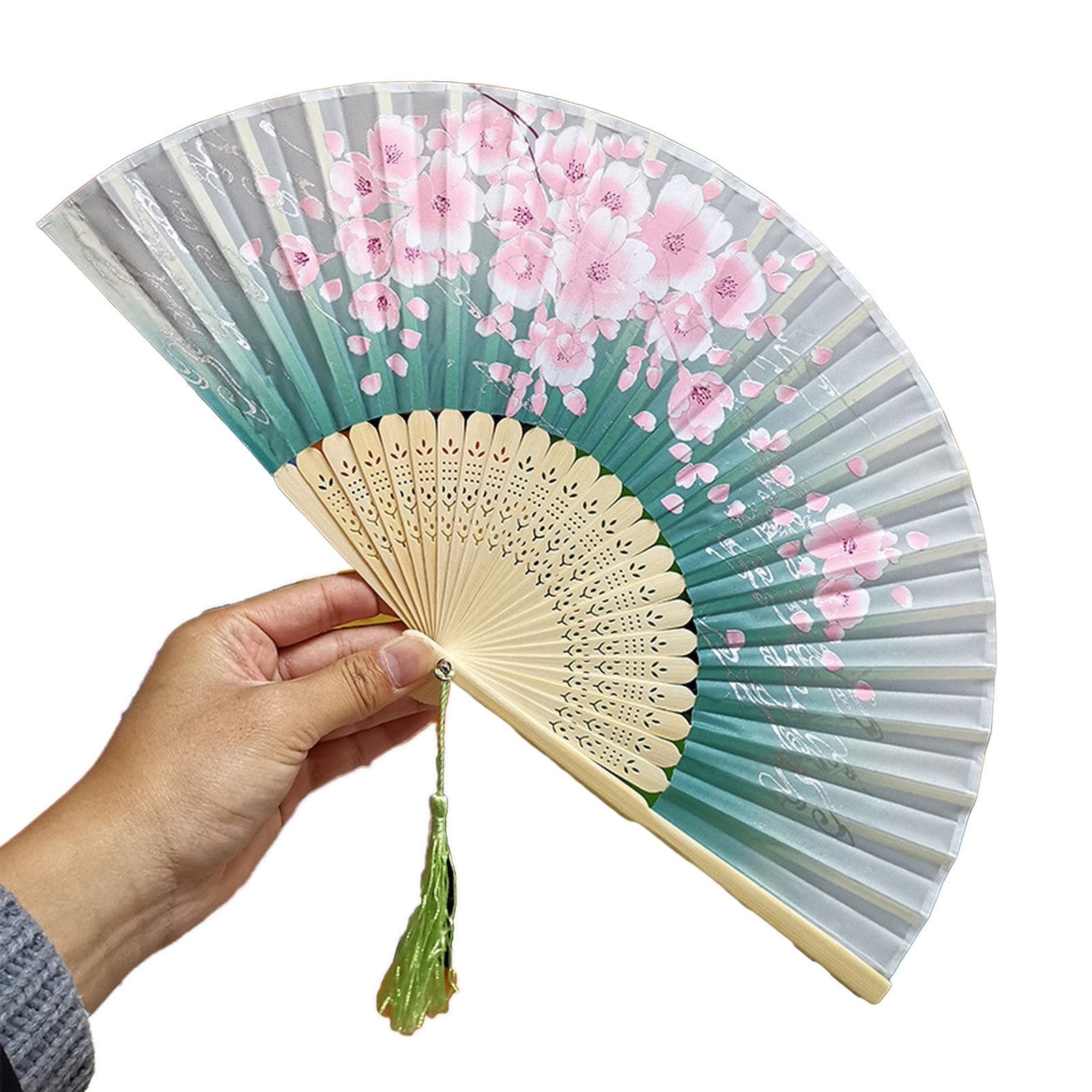 Gardenne High Quality Fan Reusable Fan Folding Classical Bamboo Hand ...
