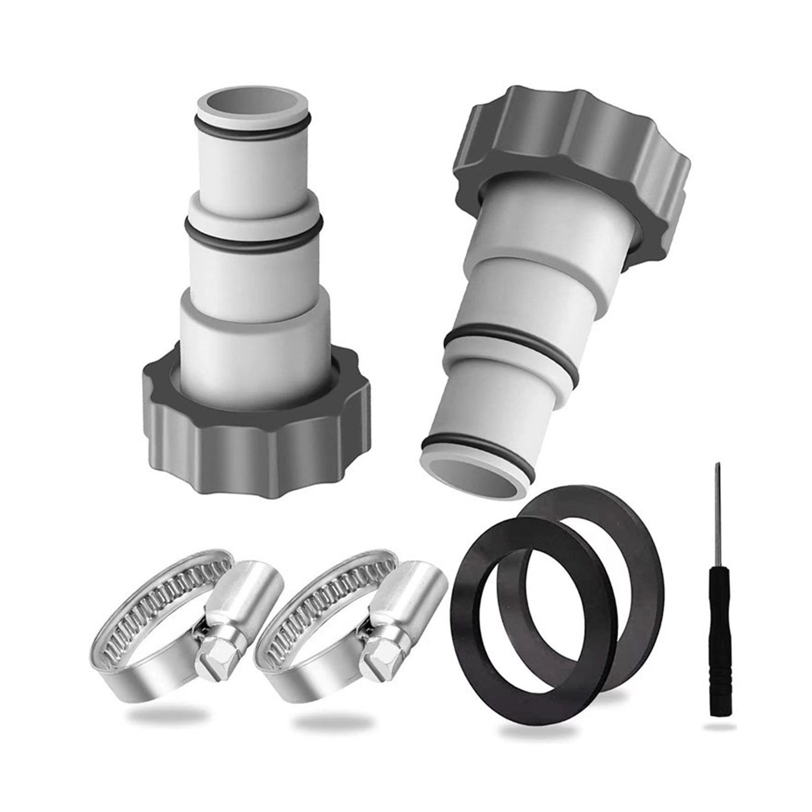 Gardenne Hose Adapter for Pool Pump Hose Adapter Reusable Perfect ...