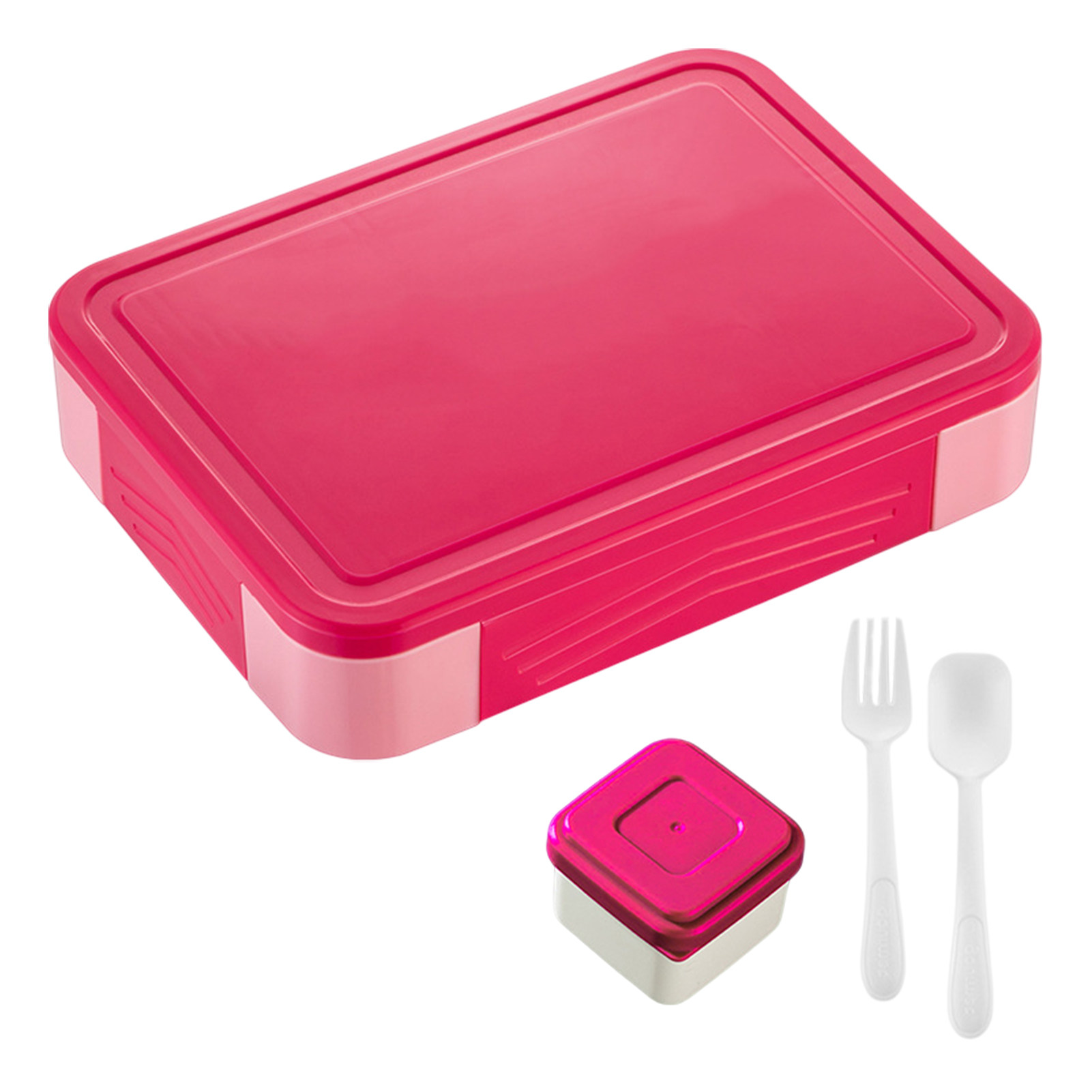 Gardenne Lunch Container Bento Box Leak proof Grid Design Lunch Box ...