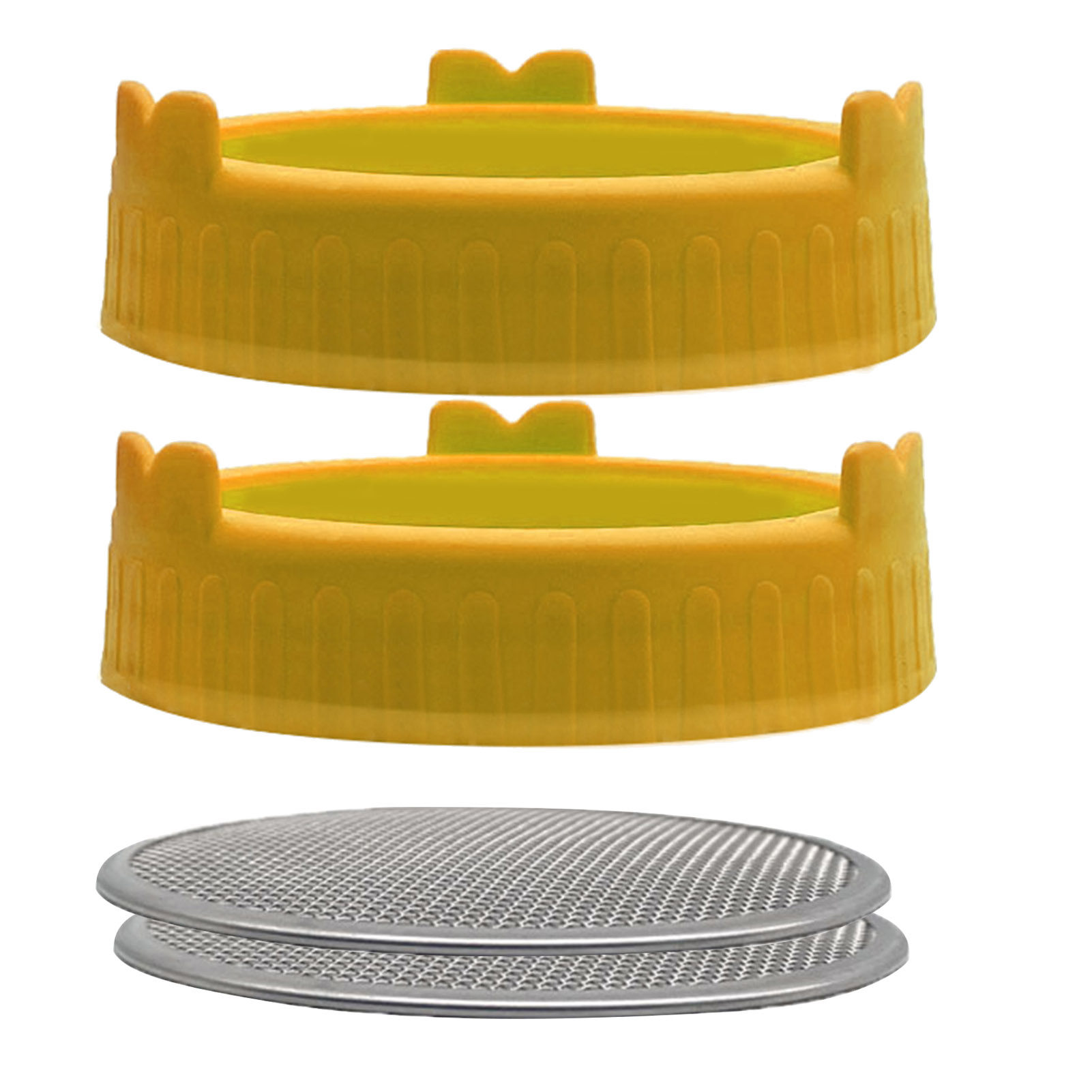 Gardenne Mesh Sprouting Lids Ergonomic Sprouting Jar Lids Stainless ...