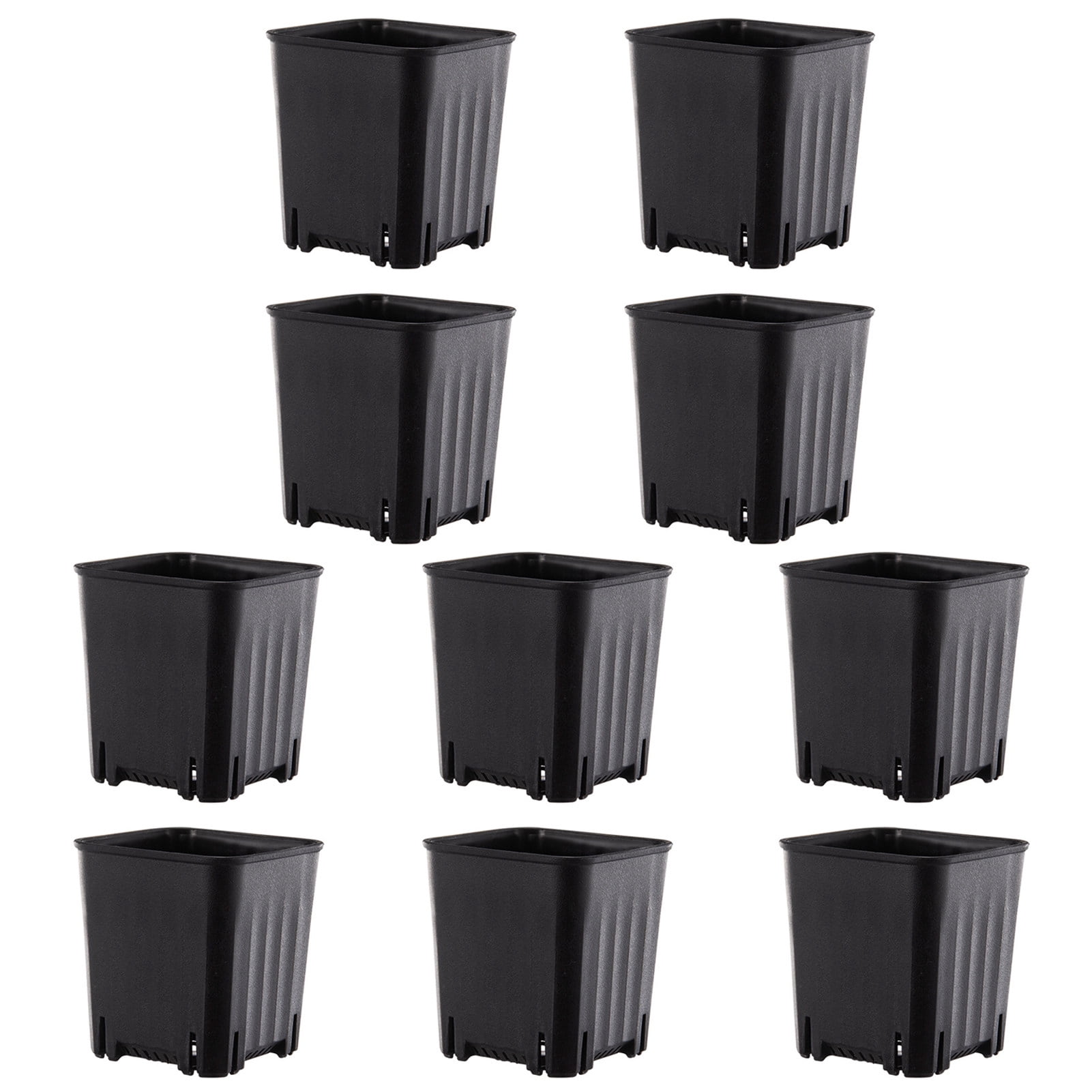 Gardenne Plant Pot Flower Pot Flowerpot Stackable Flower Pot Base with ...