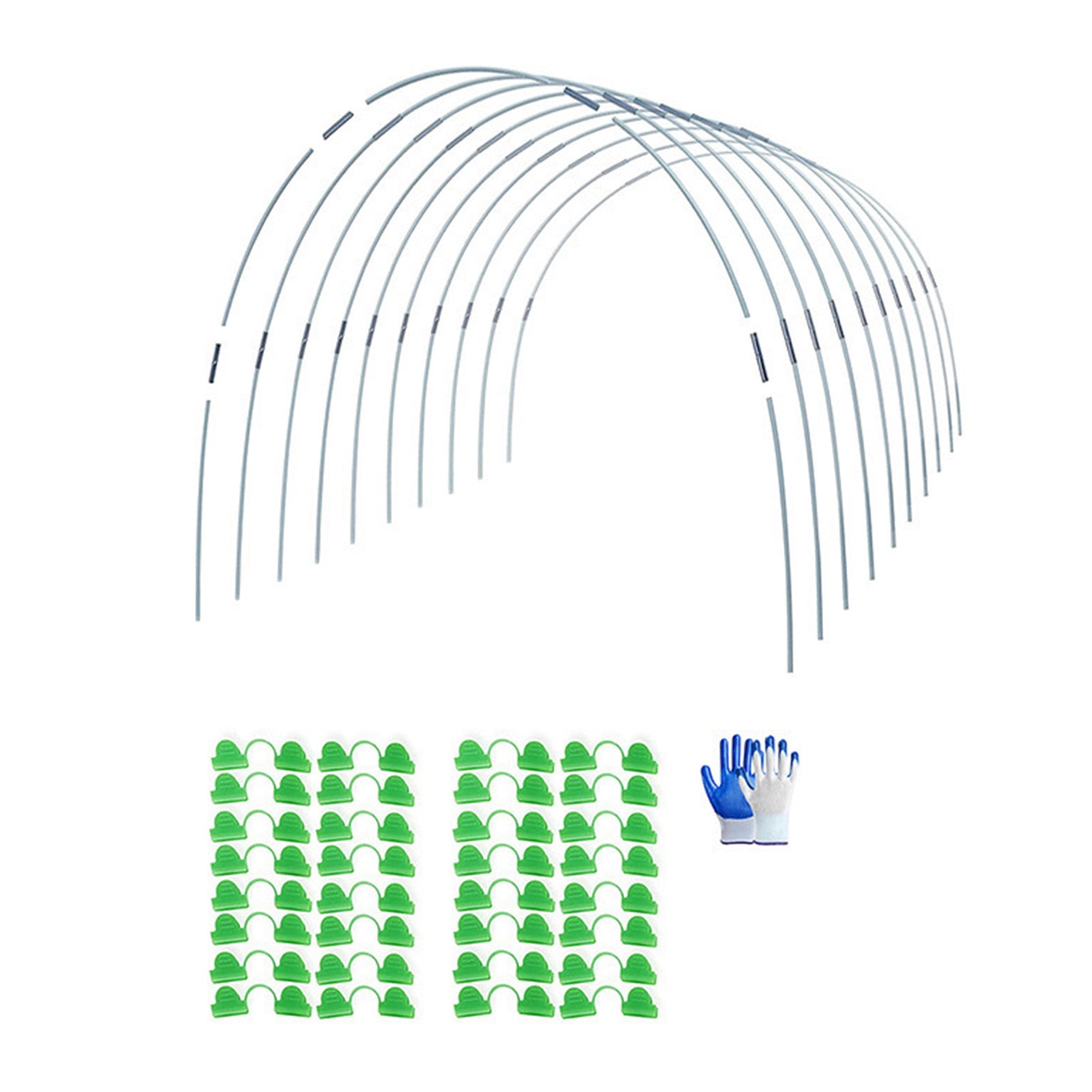 Gardenne Plant Support Rack Plant Support Planting Tunnel Hoop DIY ...