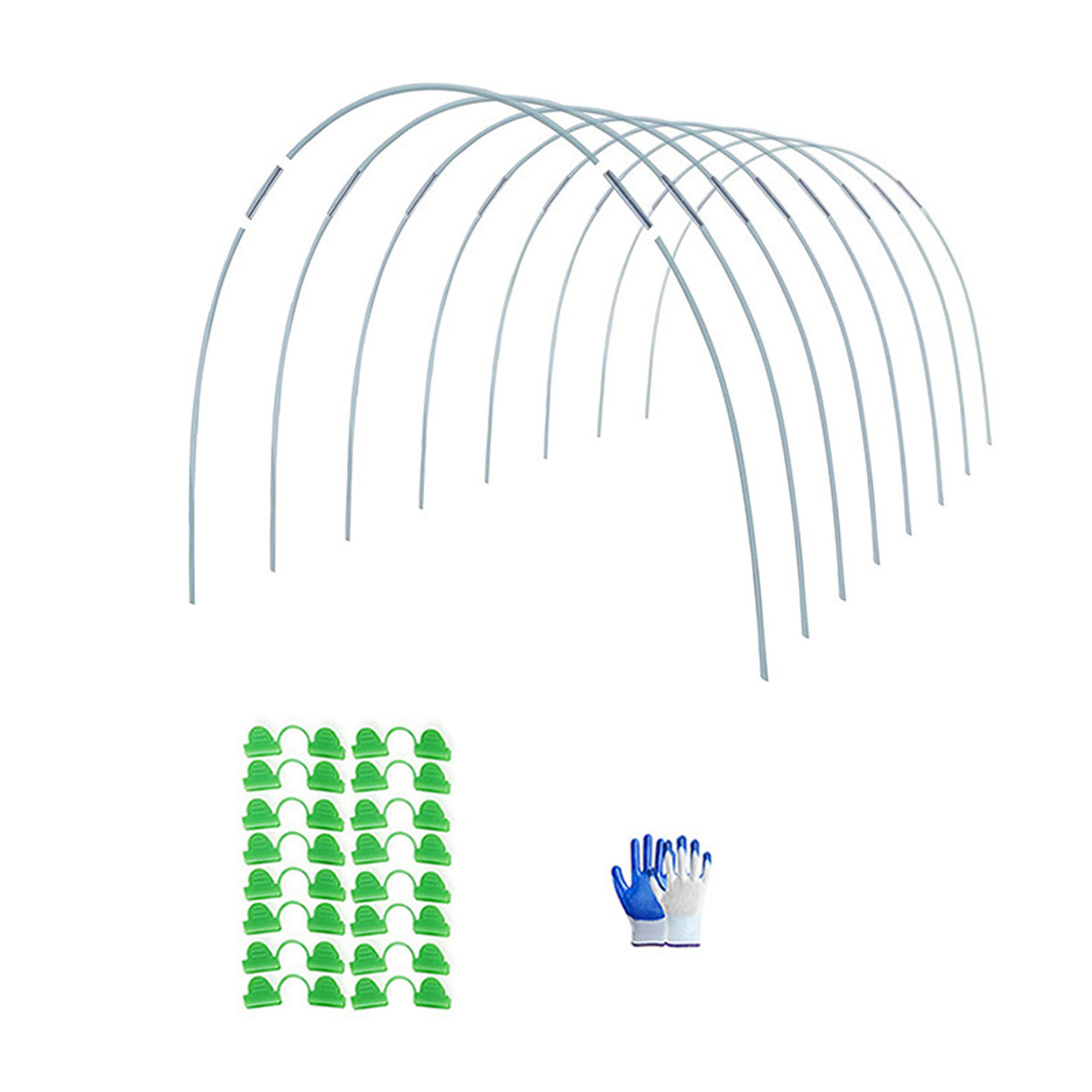 Gardenne Plant Support Rack Plant Support Planting Tunnel Hoop DIY ...