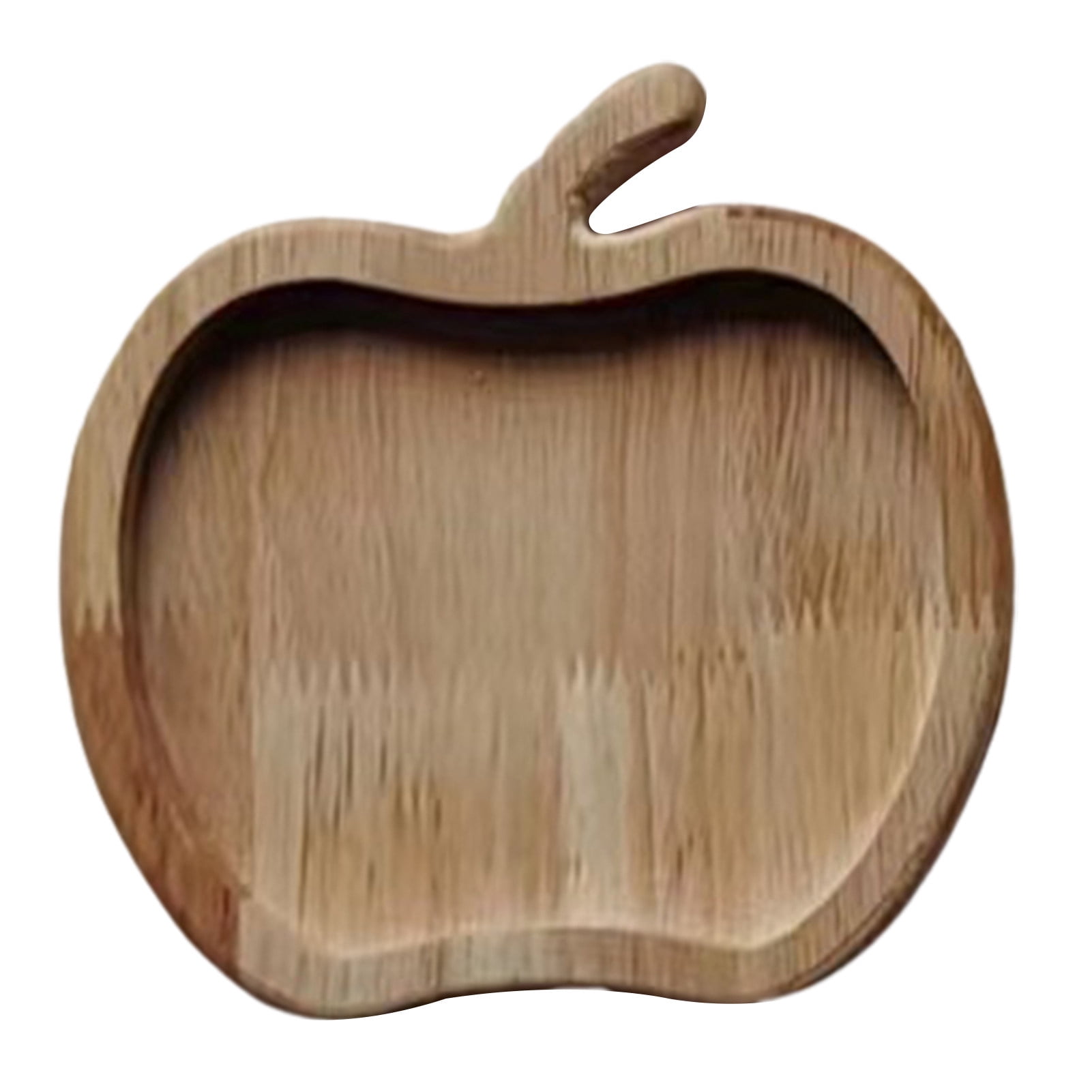 Gardenne Rubber Wood Snack Plate Storage Plate Easy to Clean Serving ...
