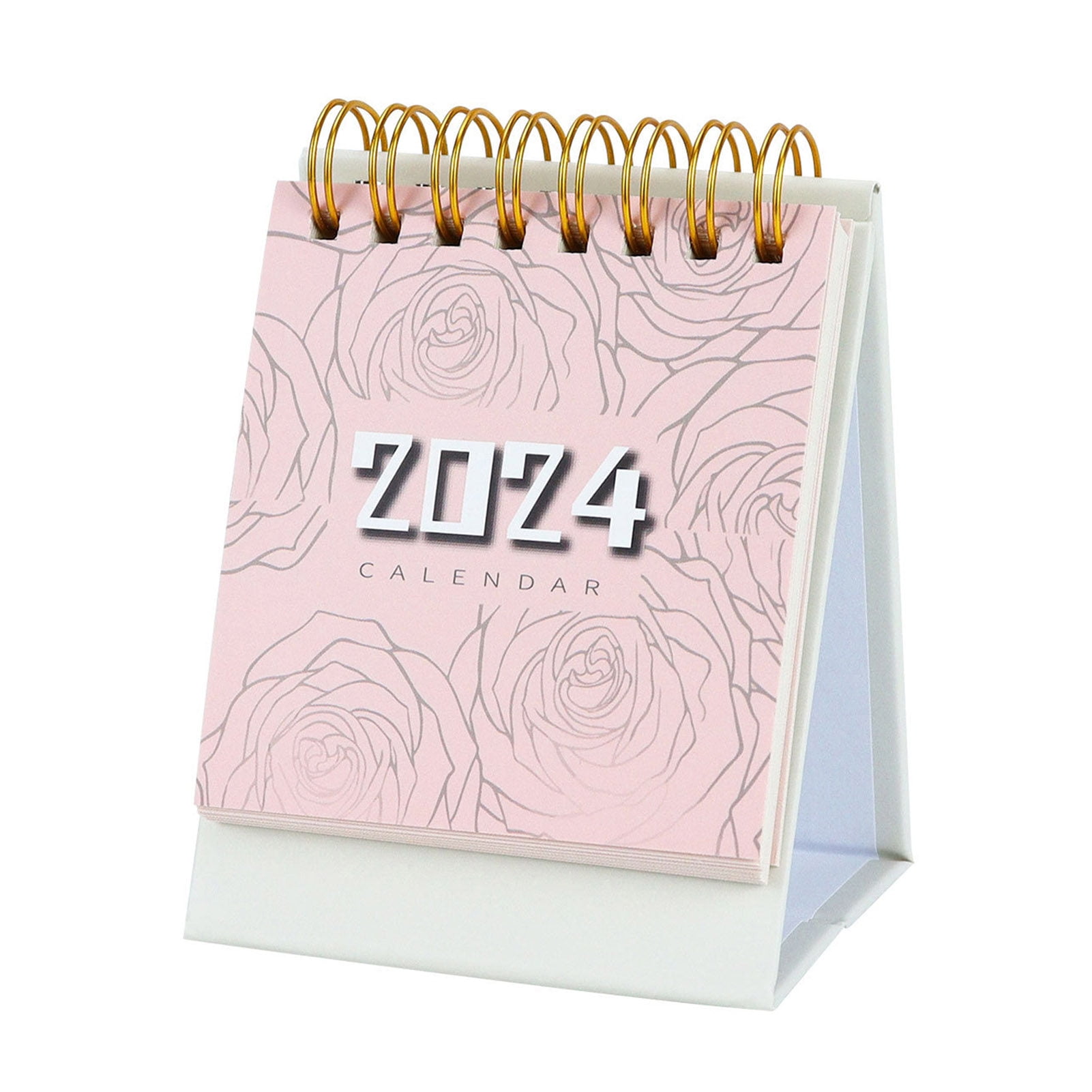 Gardenne Small Desktop Calendar Calendar Ornament Mini Standing Desk ...