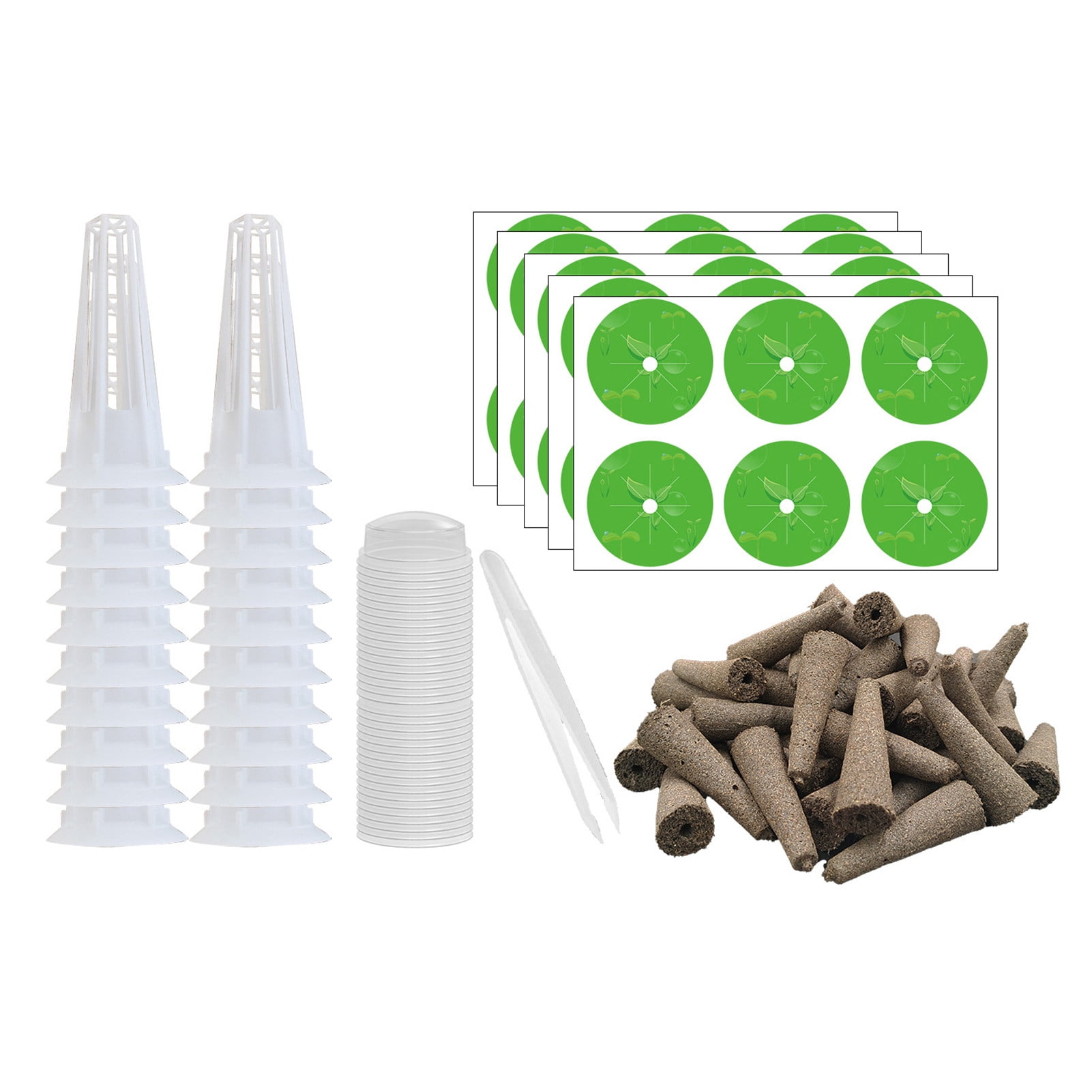 Gardenne Vegetable Growing Kit Plant Growing Kit 121Pcs/Set Growing ...