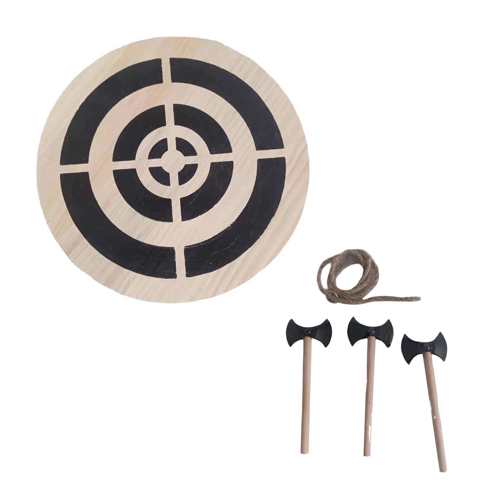 Gardenne Wooden Ornament Wooden Target Plate Wooden Target Plate Set ...