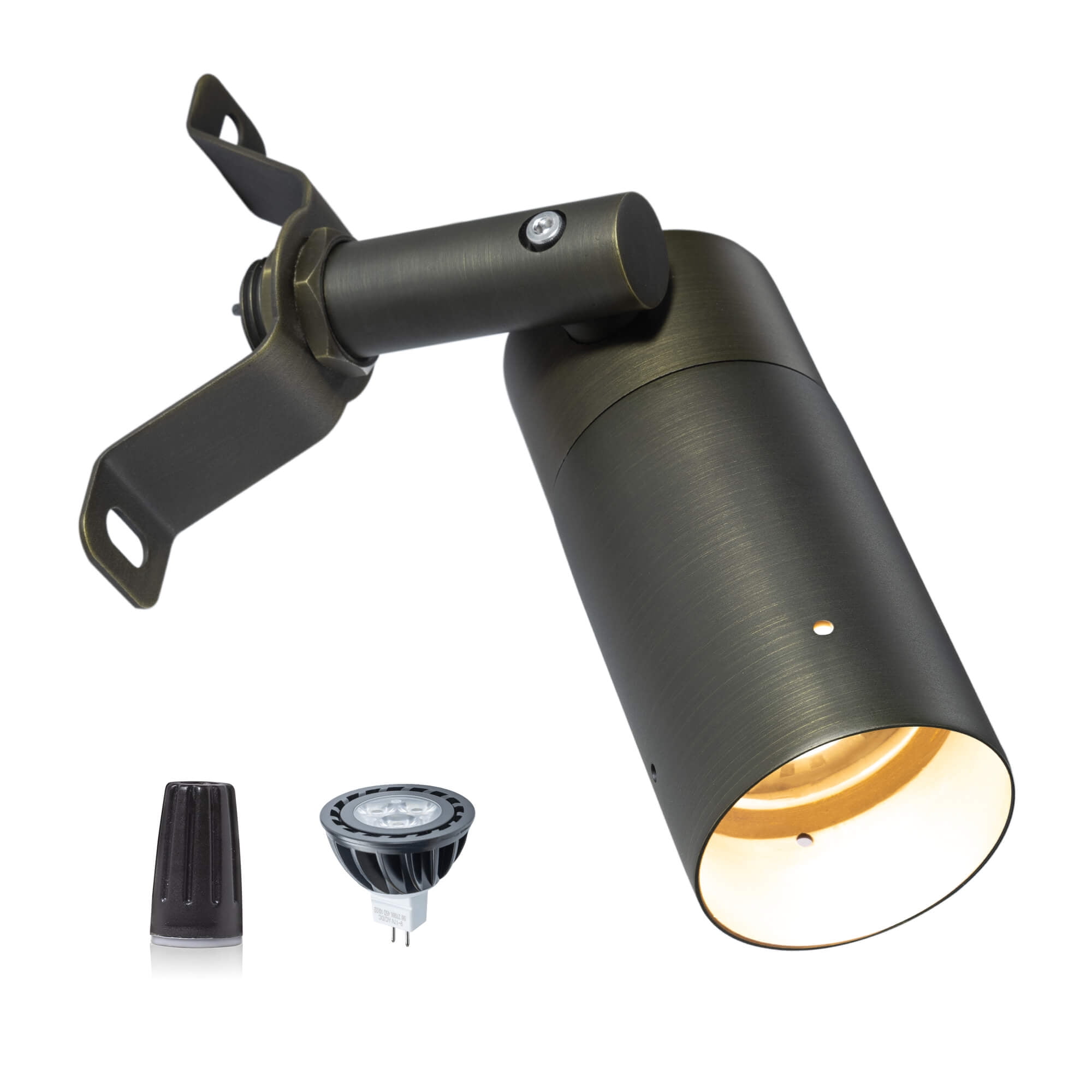 Gardenreet 12V Brass Down Light, Outdoor Low Voltage LED Landscape ...