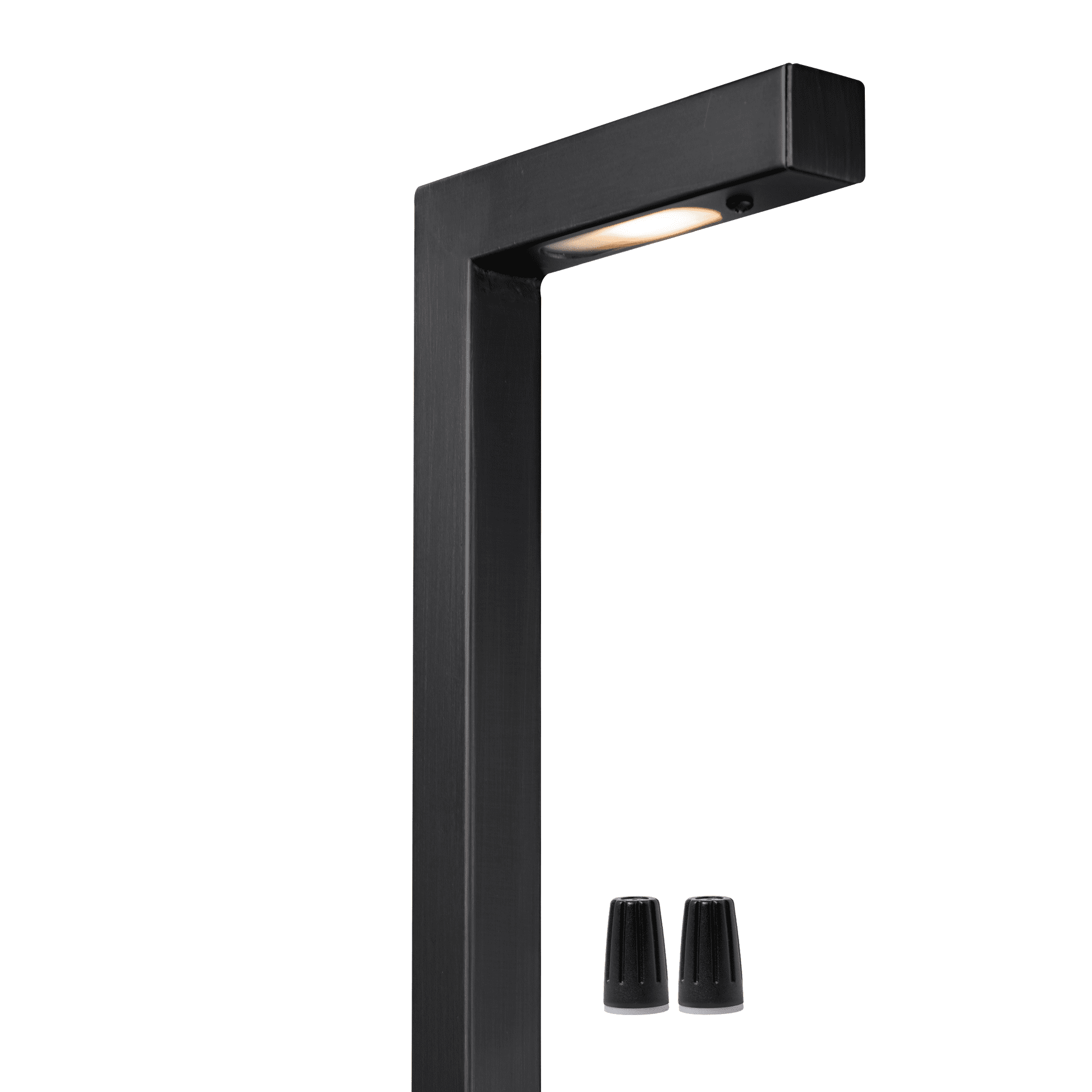 Gardenreet Brass Low Voltage Path Lights Black, Outdoor LED 12V ...