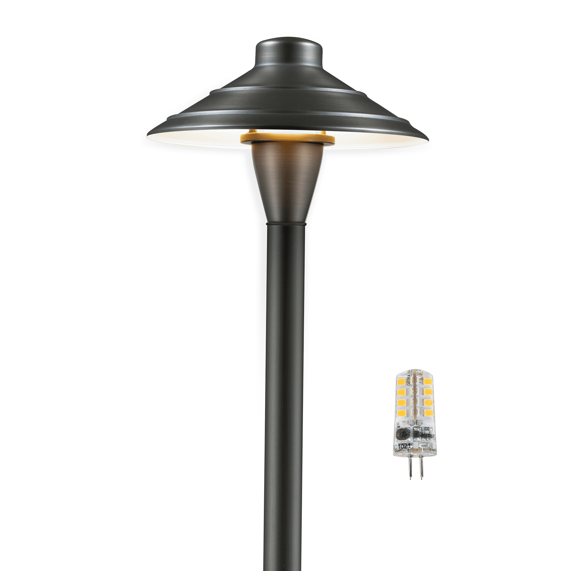 Gardenreet Brass Low Voltage Pathway Lights, 12V Outdoor LED Landscape ...