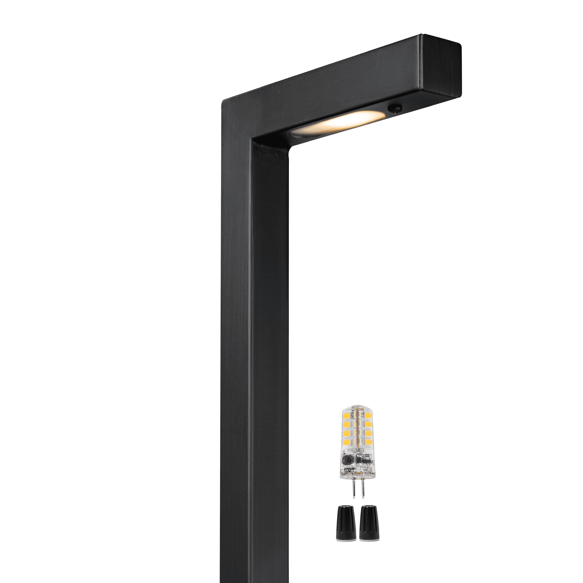 Gardenreet Brass Low Voltage Pathway Lights Black, Outdoor LED 12V ...