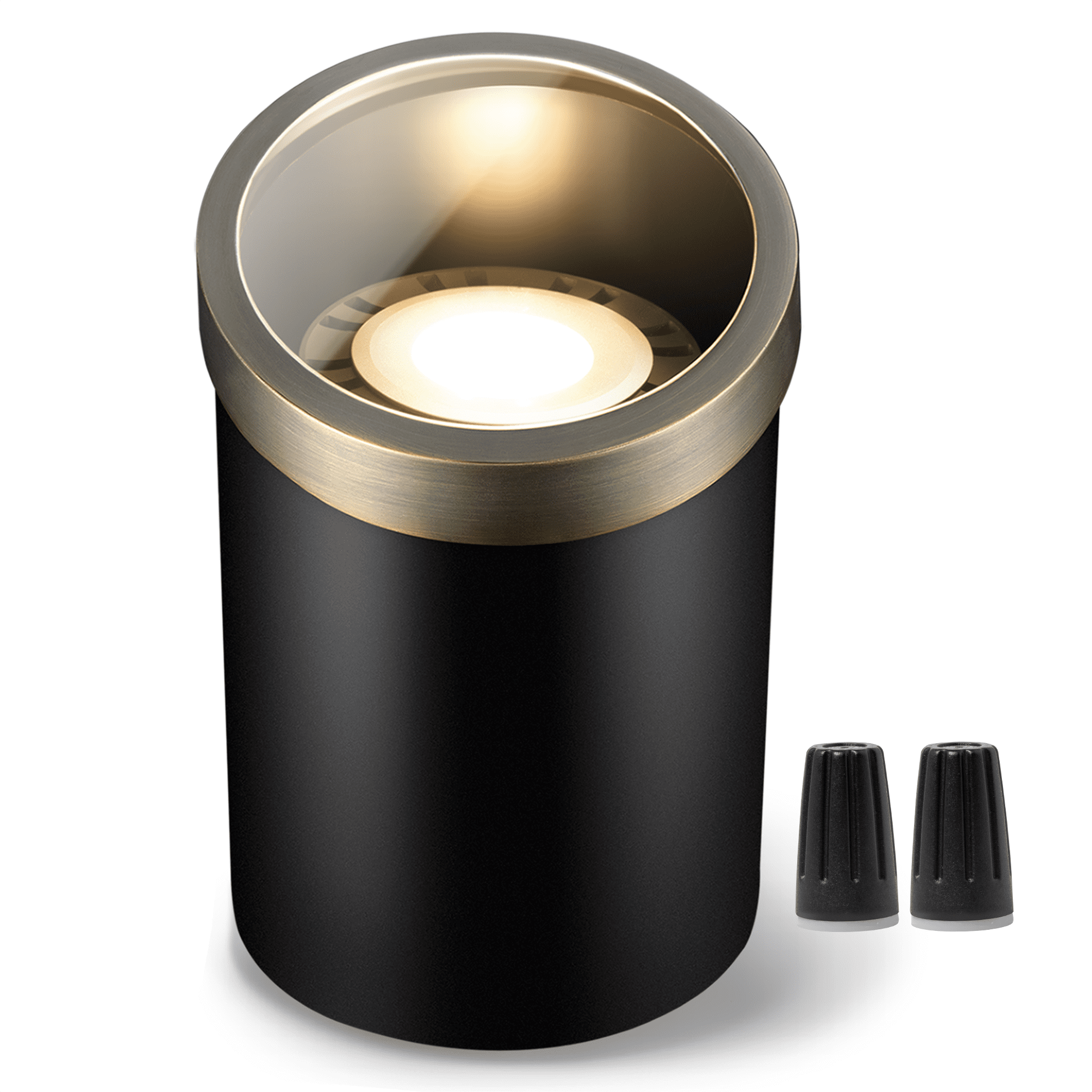 Gardenreet Brass Well Lights, 12V LED Outdoor Landscape Lighting In ...