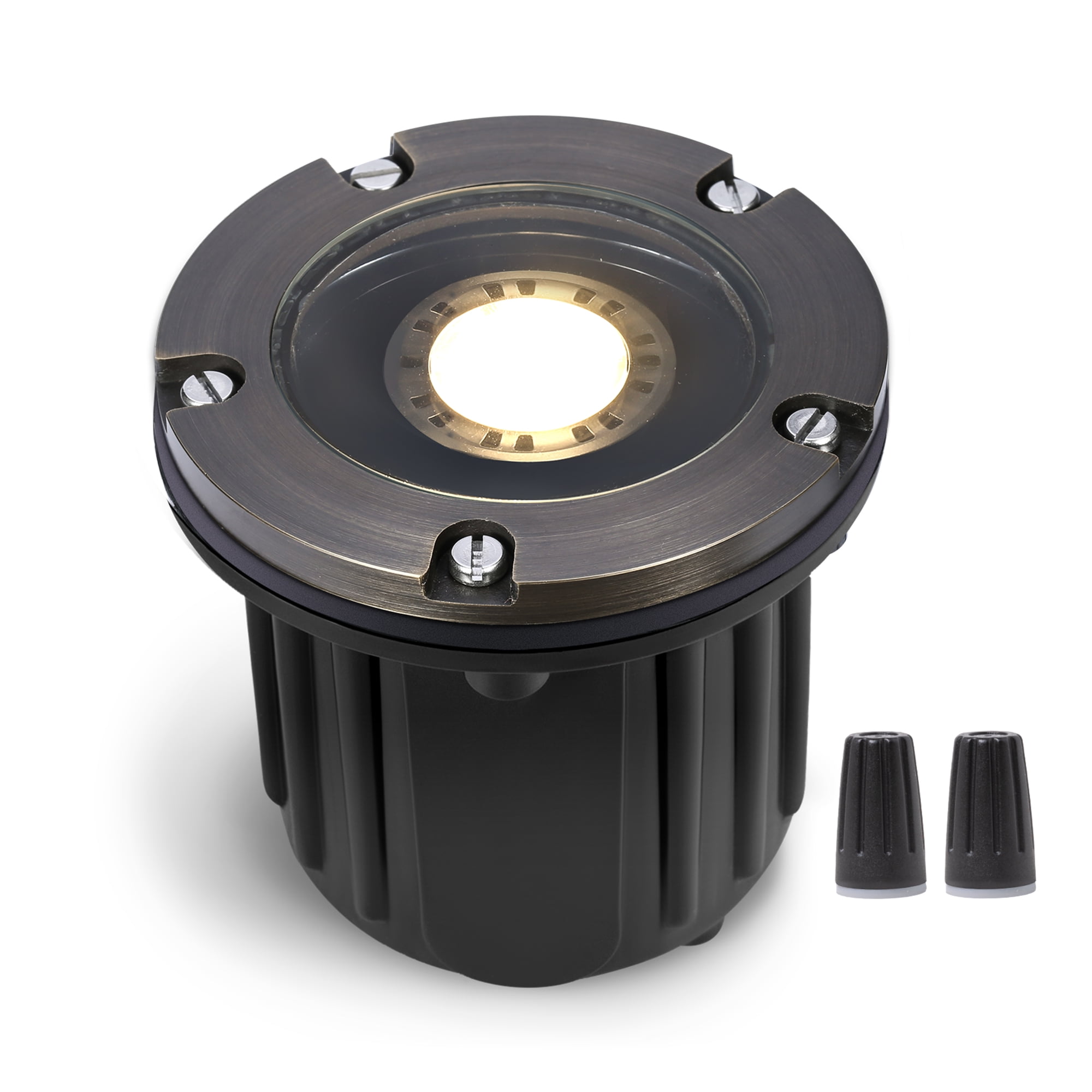 Gardenreet Brass Well Lights Landscape Led In Ground,12V LED Outdoor ...