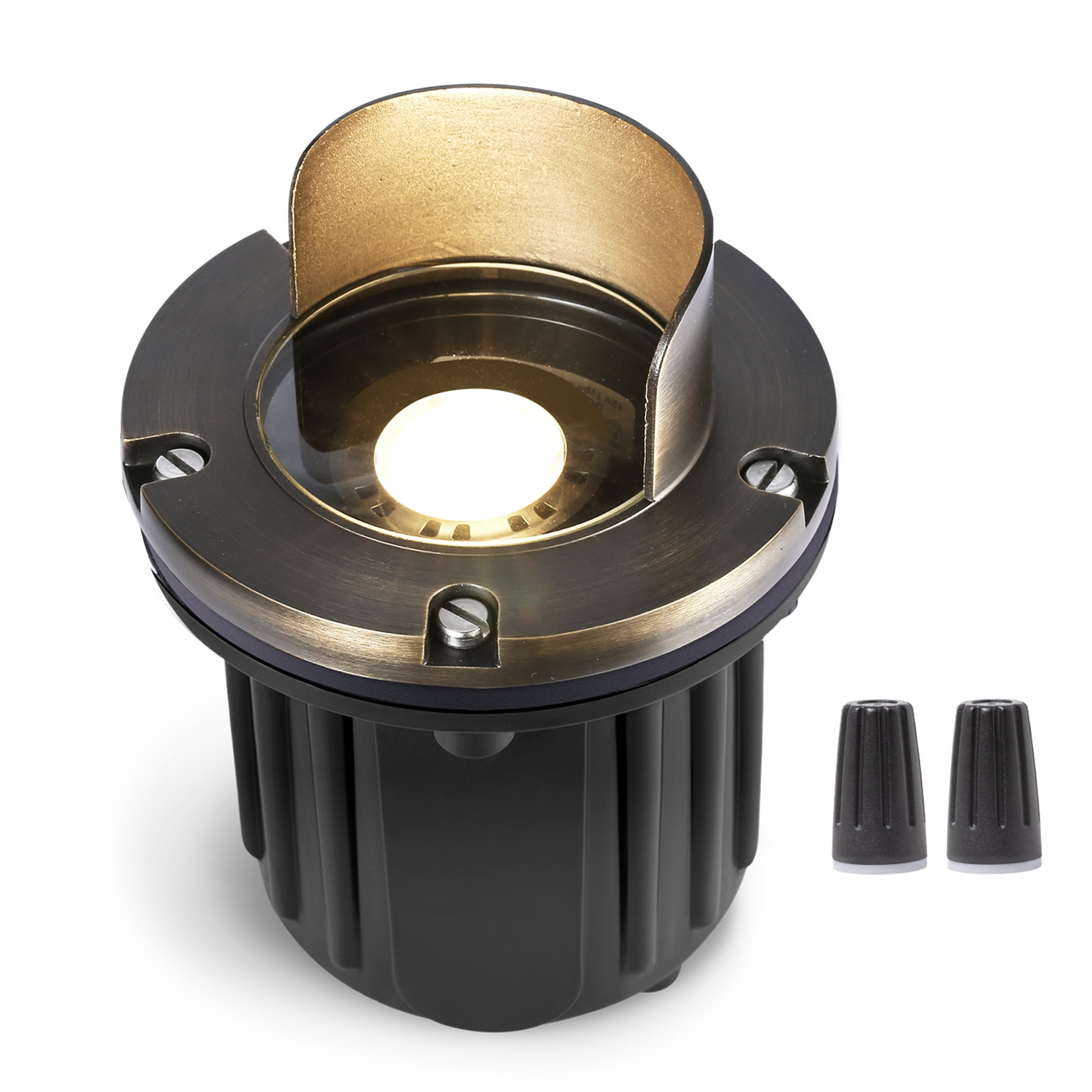 Gardenreet Solid Brass Well Lights Low Voltage, Waterproof Outdoor 12V ...