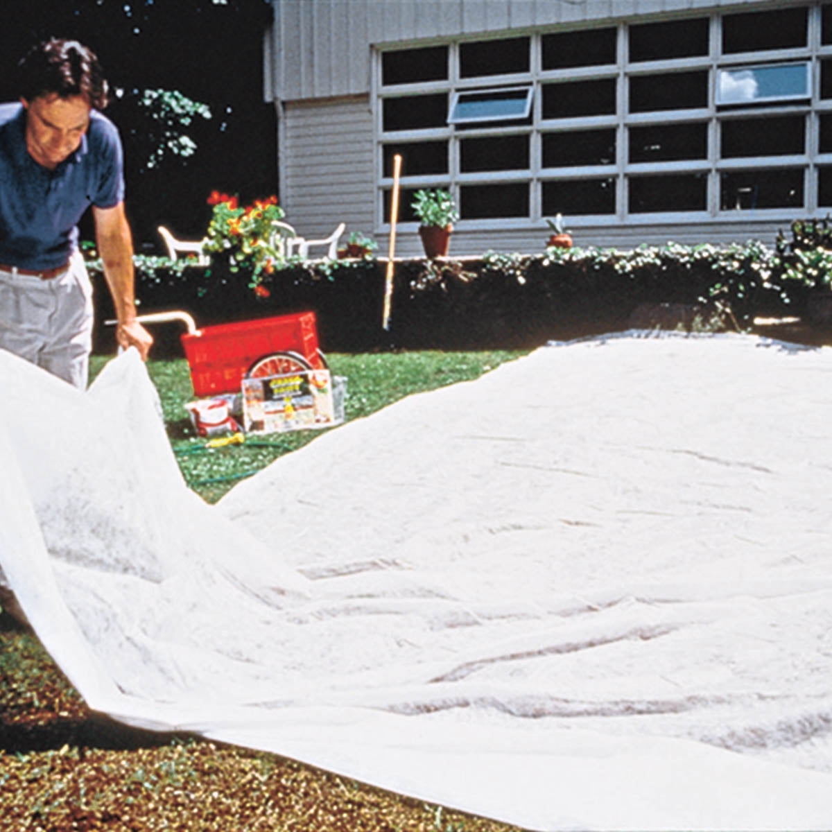 Gardens Alive! Floating Standard Weight Fabric Row Cover - 61 In x 55 ...