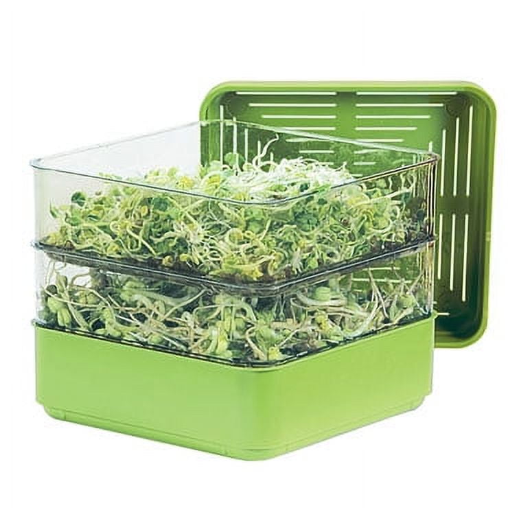 Gardens Alive! Seed Sprouter Growing Kit - Grow 2 levels for sprouts ...