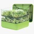 Gardens Alive Seed Sprouter Growing Kit, 2-Tier Trays, Easy Indoor ...