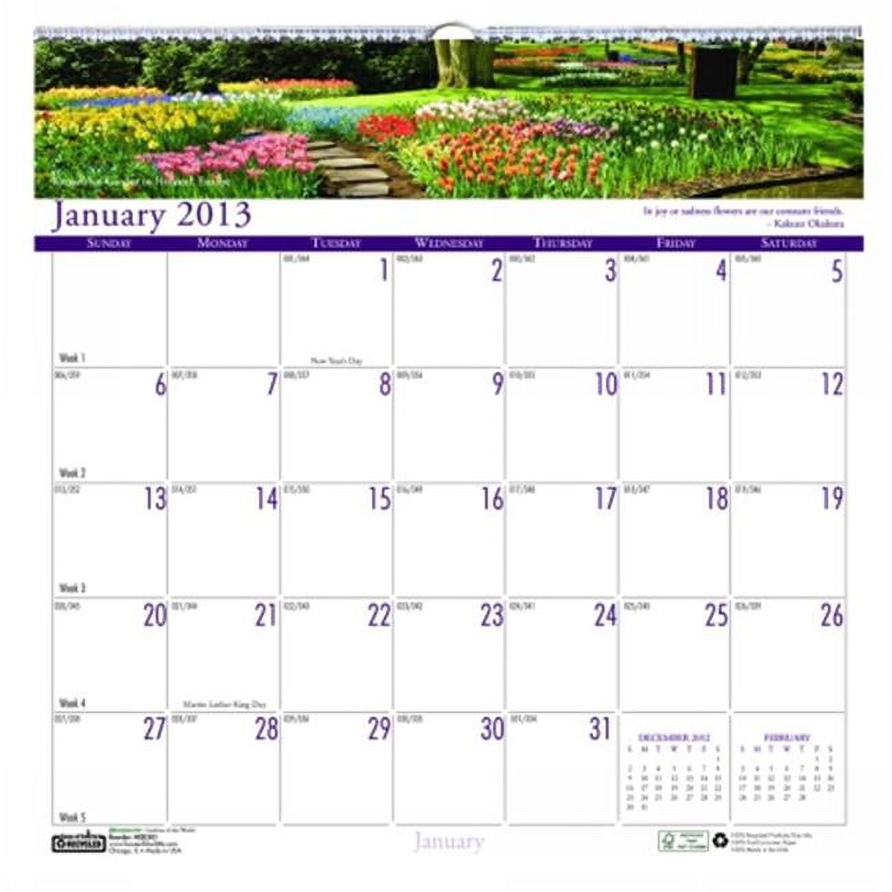 Gardens Wall Calendar - Walmart.com