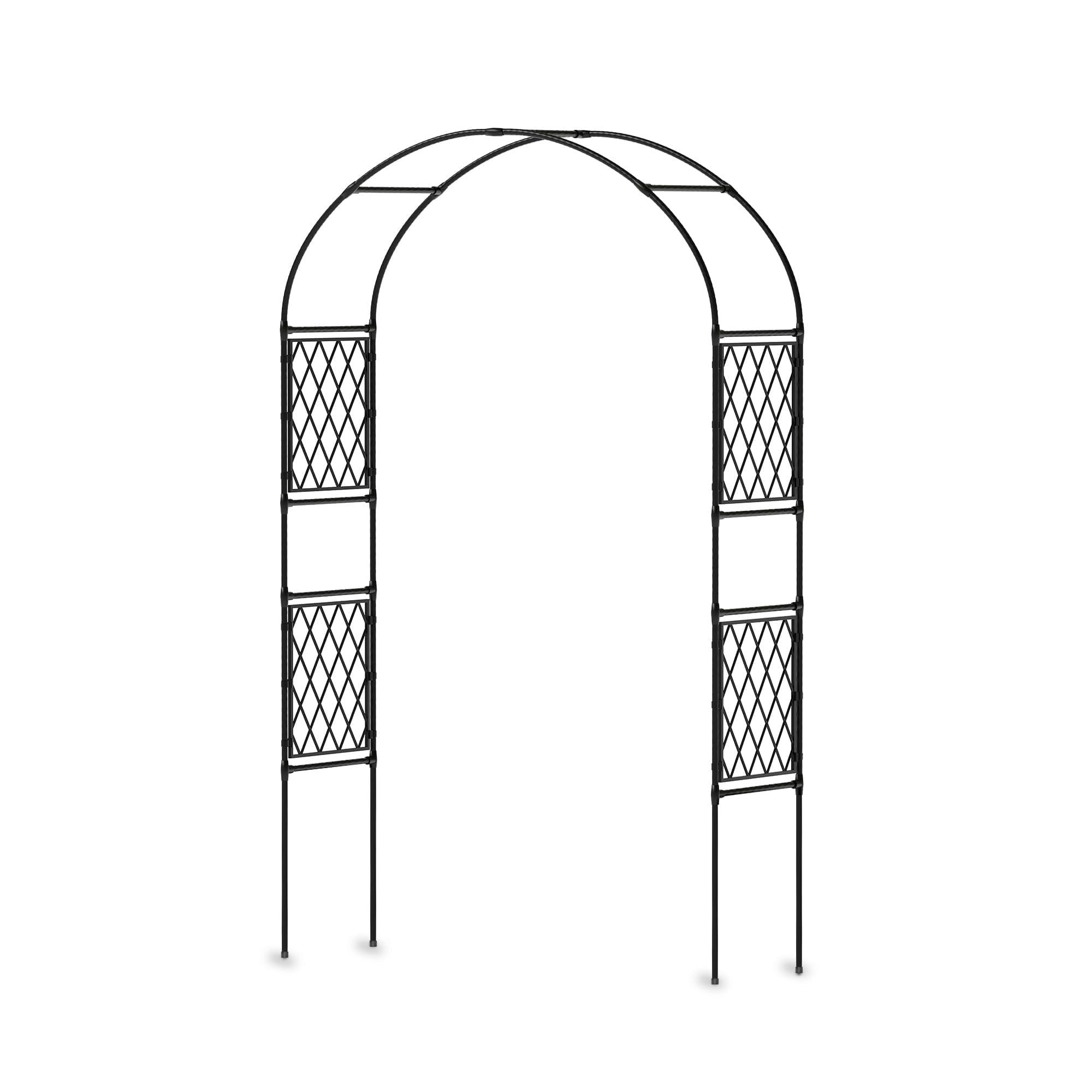 Garderth Garden Arch Trellis For Climbing Plants,Metal Garden Arbor ...
