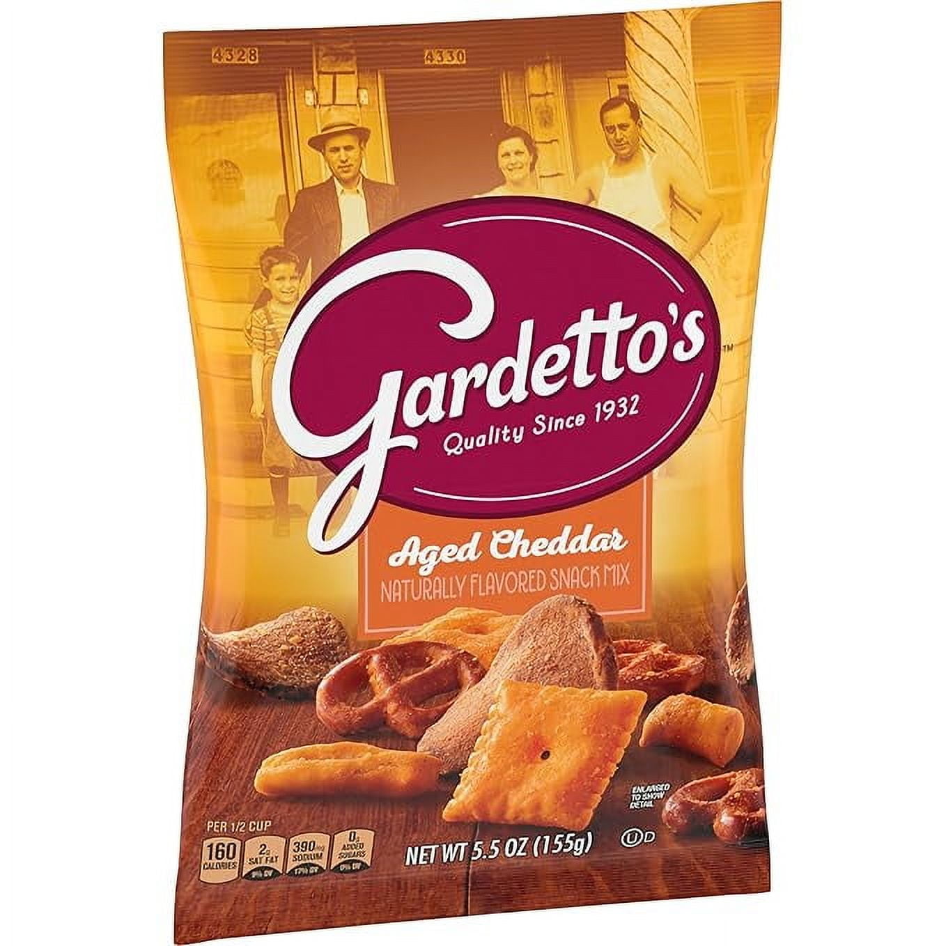 Gardetto's Aged Cheddar Snack Mix, 5.5 OZ - Walmart.com