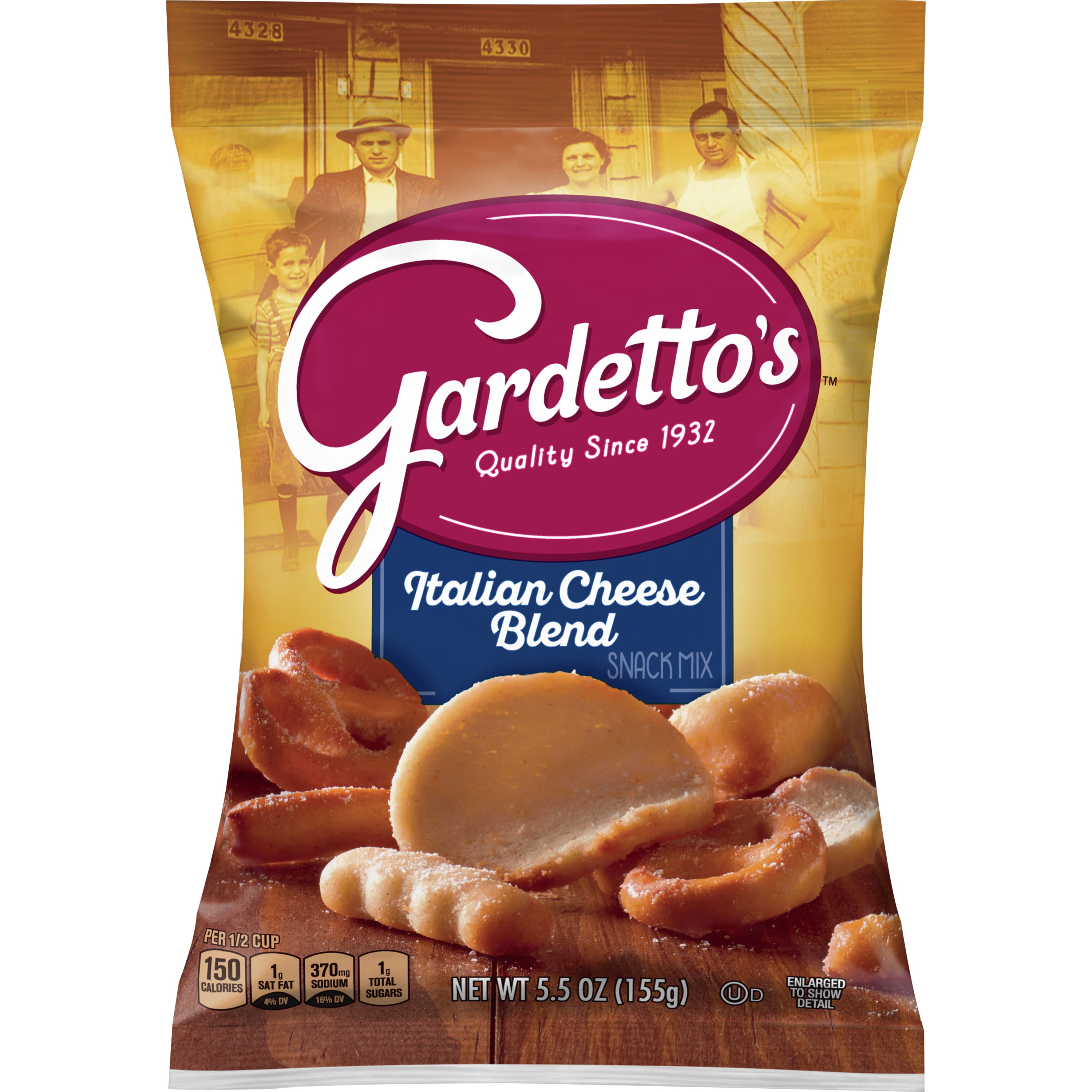 Gardetto's, Italian Cheese Blend Snack Mix, 5.5 oz Bag - Walmart.com