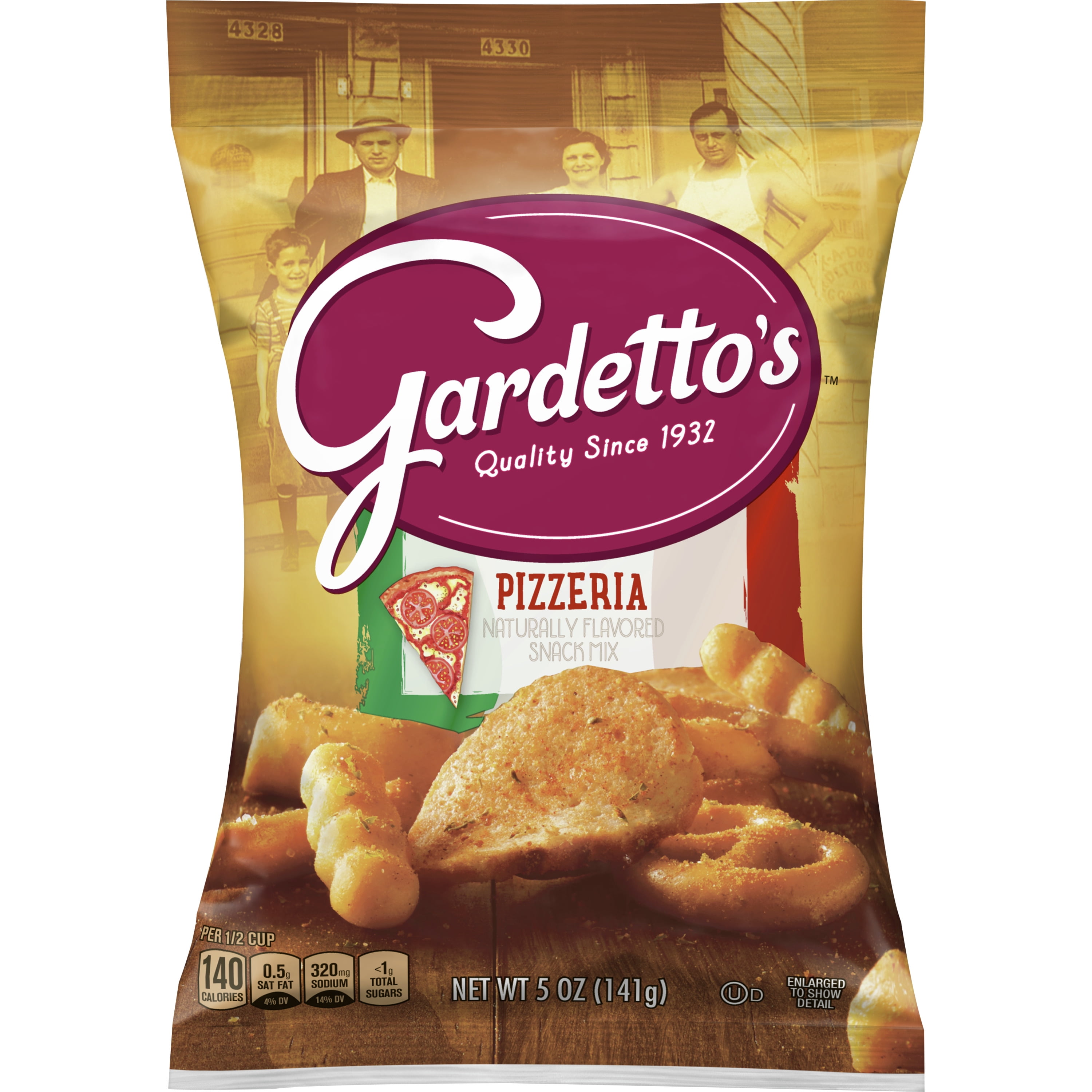 Gardetto's Bold Italian Original Recipe Pizzeria Snack Mix, 5 oz Bag ...