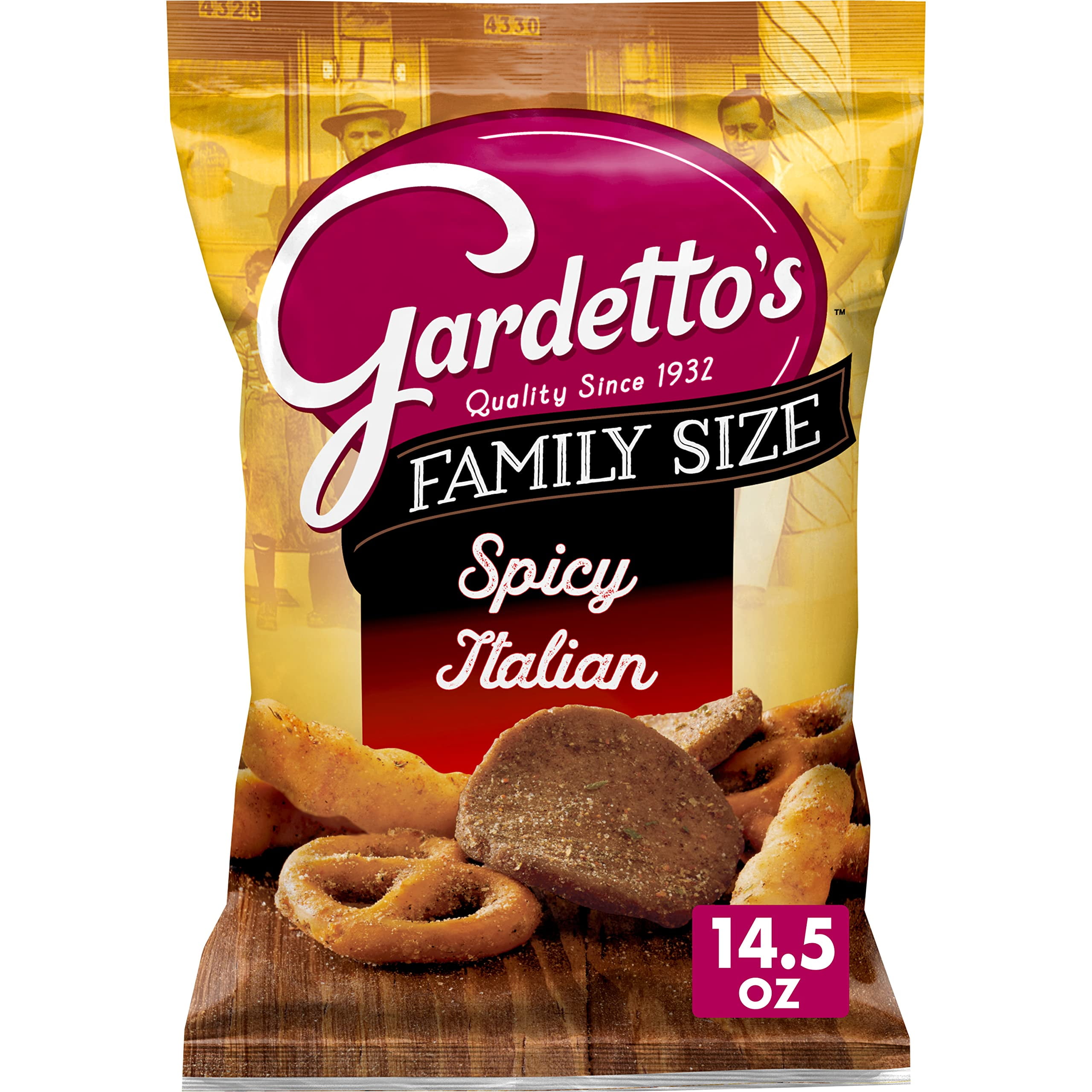 Gardetto's Snack Party Mix, IRF13 Spicy Italian, Family Size Bag Pub ...