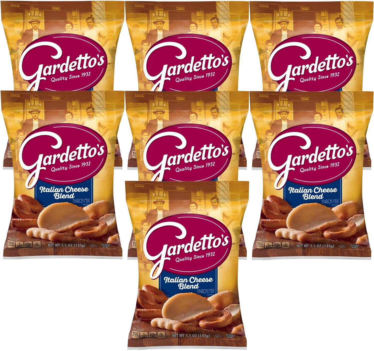 Gardettos Italian Blend Snack MIX - 7 Bags of 5.5oz - Walmart.com