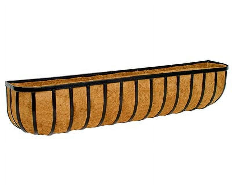 Gardman Forge Wall Trough with Coco Liner, 48"L - Walmart Business Supplies