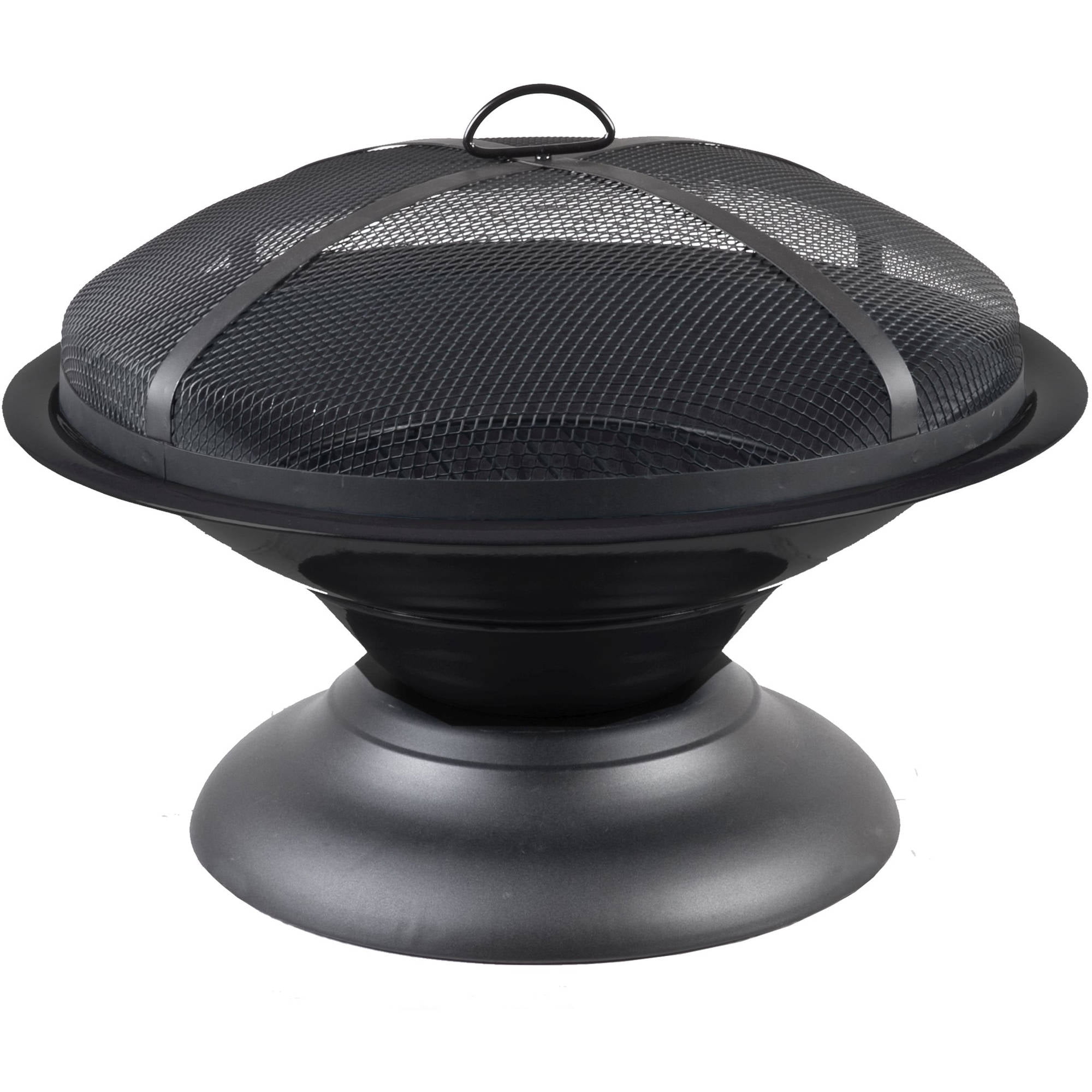 Gardman La Hacienda Moda Enameled Fire Pit in Black - 58186US - Walmart.com