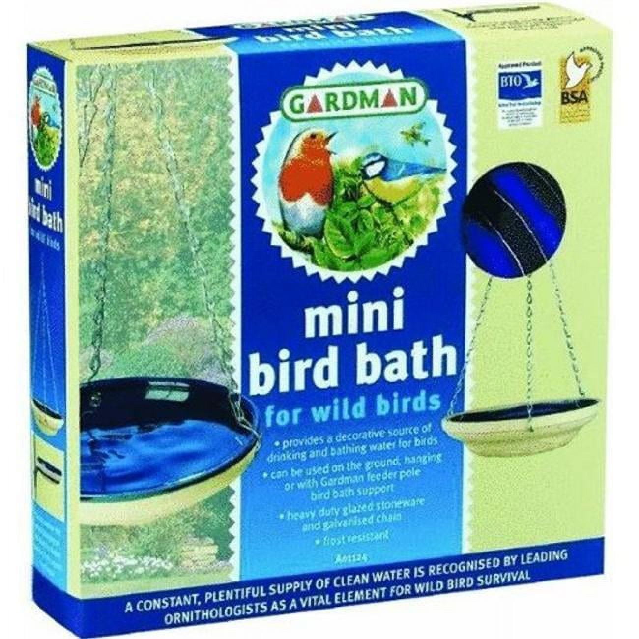 Gardman Resin Blue Bird Bath - Walmart.com