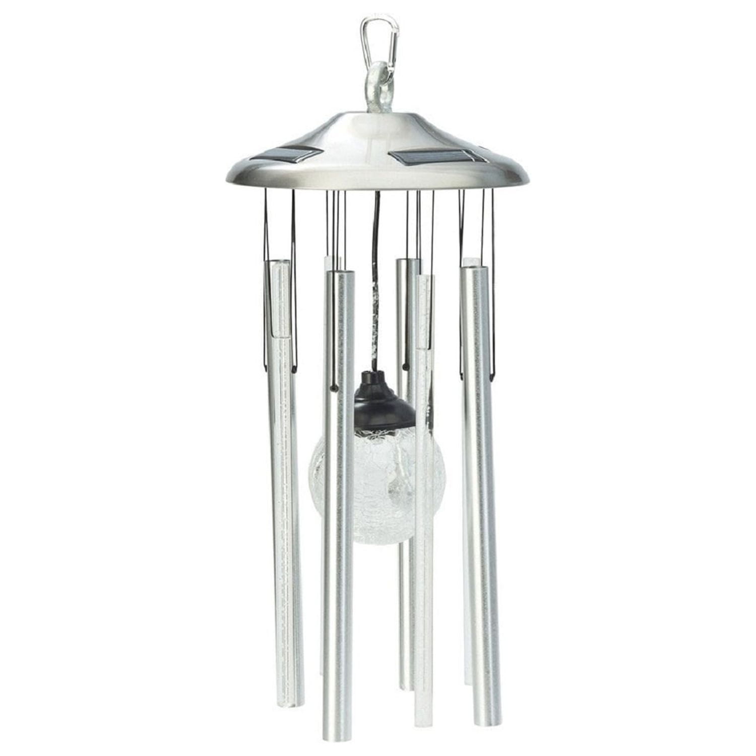 Cole & Bright 15.75 In. Solar Wind Chime with Light 6727 - Walmart.com