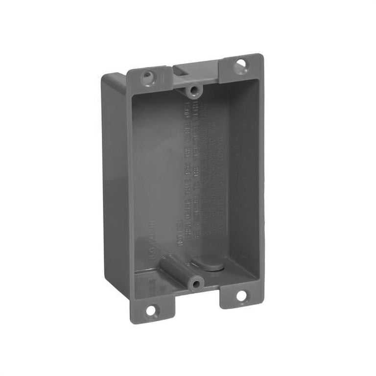 Shallow Retrofit Electrical Box Junction Box "Old Work" Electrical