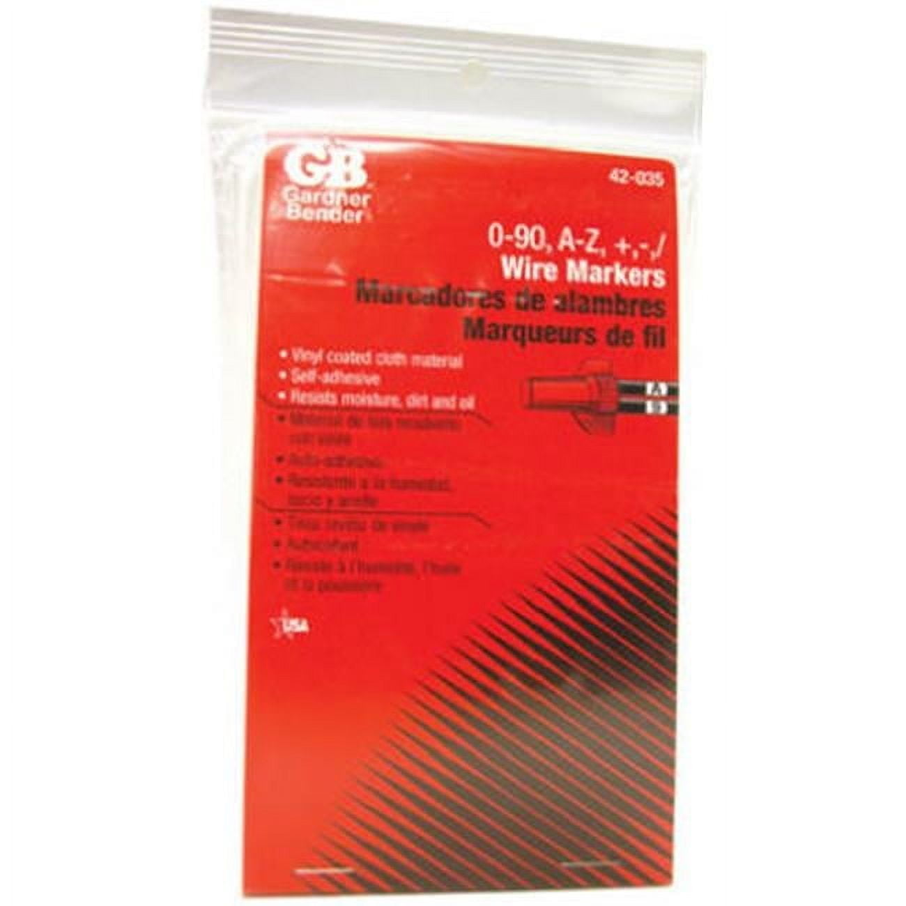 Gardner Bender 42-035 Electricians Wire Markers - Walmart.com