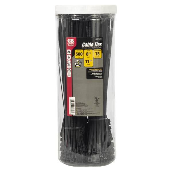 Gardner Bender 500-Pack Cable Tie Assortment - Walmart.com