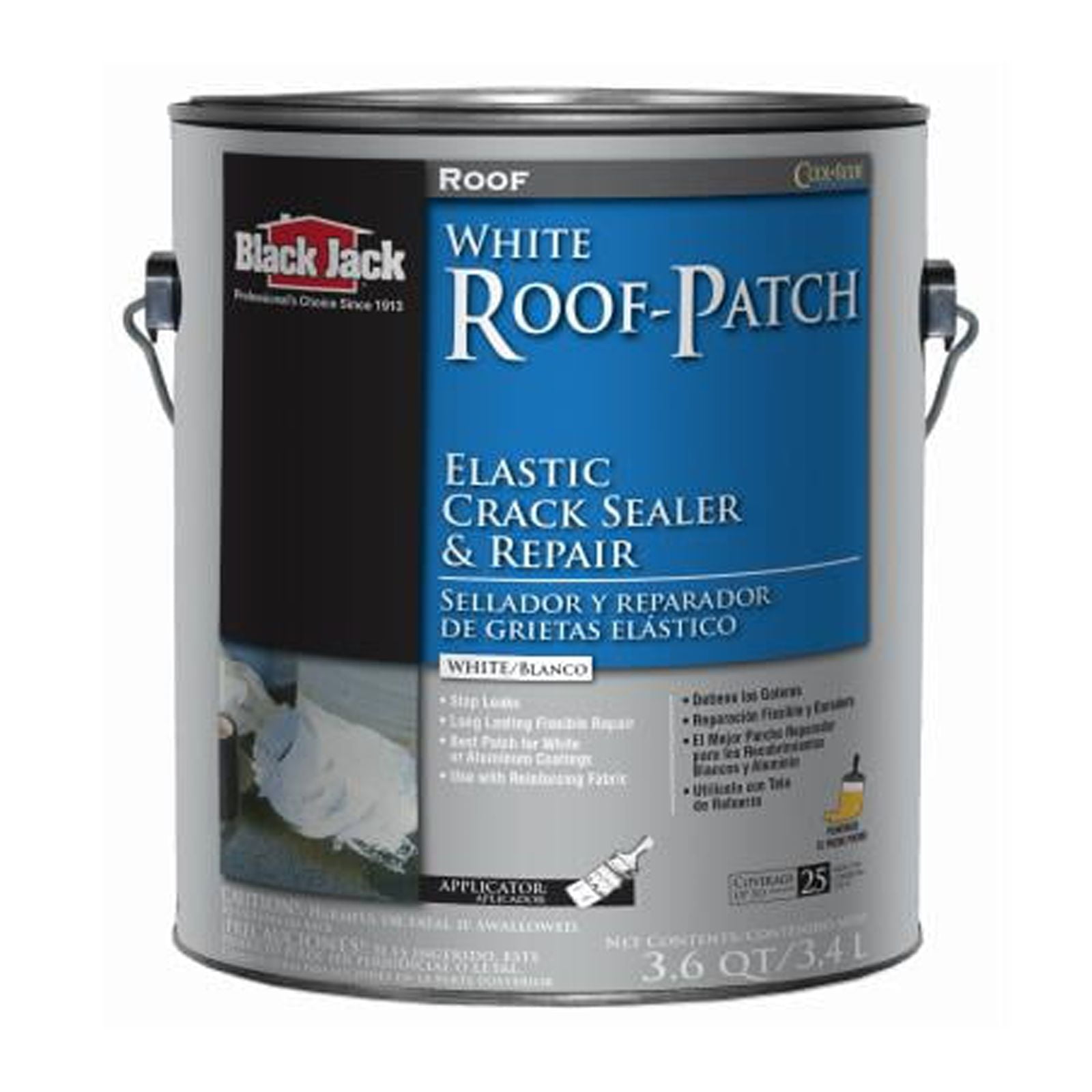 Black Jack Roof-Patch 1 Gal. Elastic Crack Sealer and Repair 5227-1-20 ...
