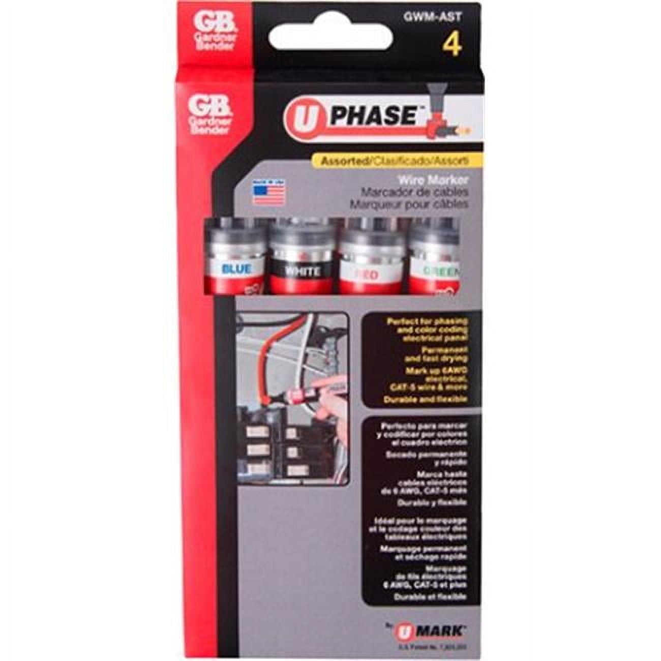 Gardner Bender Assorted Color U-Phase Wire Marker - Walmart.com
