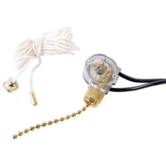 Gardner Bender Brass Pull Chain Switch - Walmart.com
