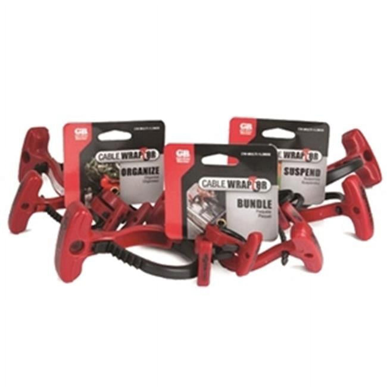 Gardner Bender CW-MULTI-1L2M3S Cable Wraptor Cord Organizer Multi-Pack ...