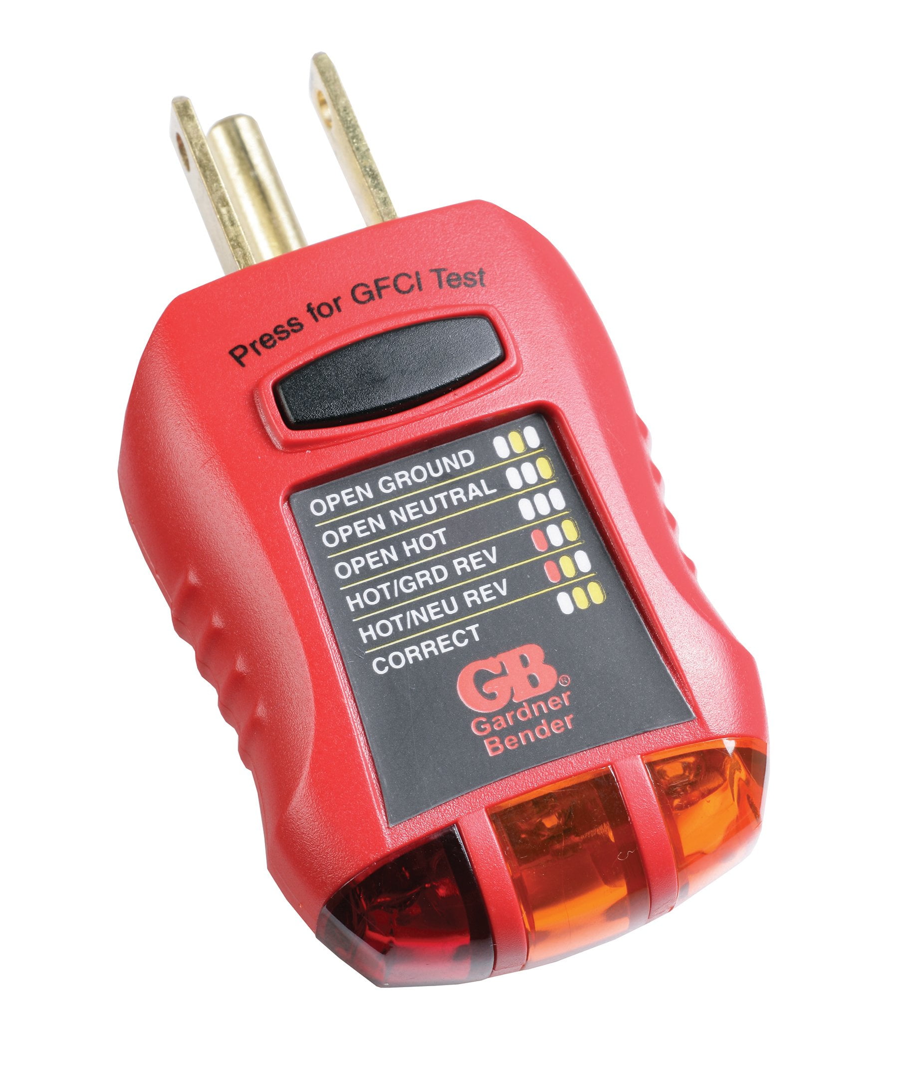 Gardner Bender GFI-3501 Ground Fault Receptacle Tester & Circuit ...