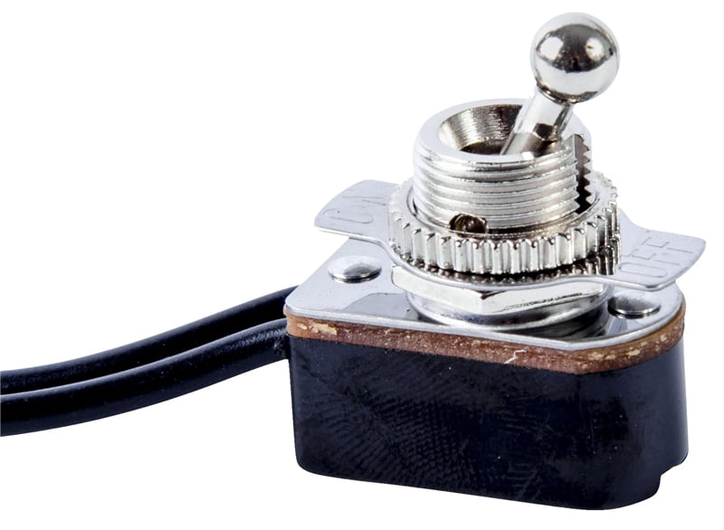 Gardner Bender GSW-125 Electrical Toggle Switch, SPST, ON-OFF, 6 A/125V ...