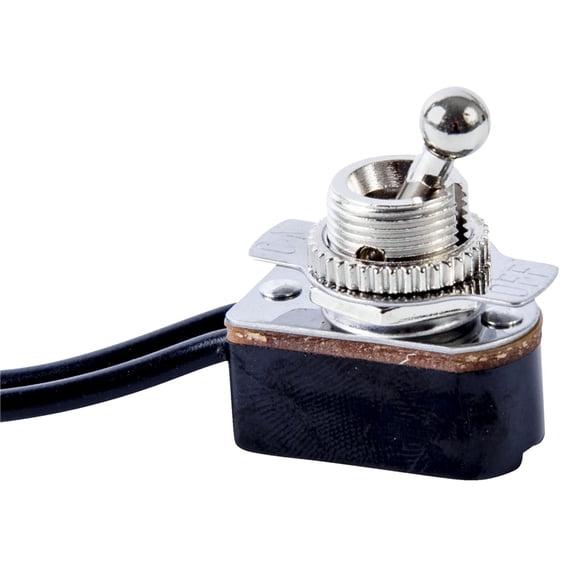 Gardner Bender GSW-125 Electrical Toggle Switch, SPST, ON-OFF, 6 A/125V ...