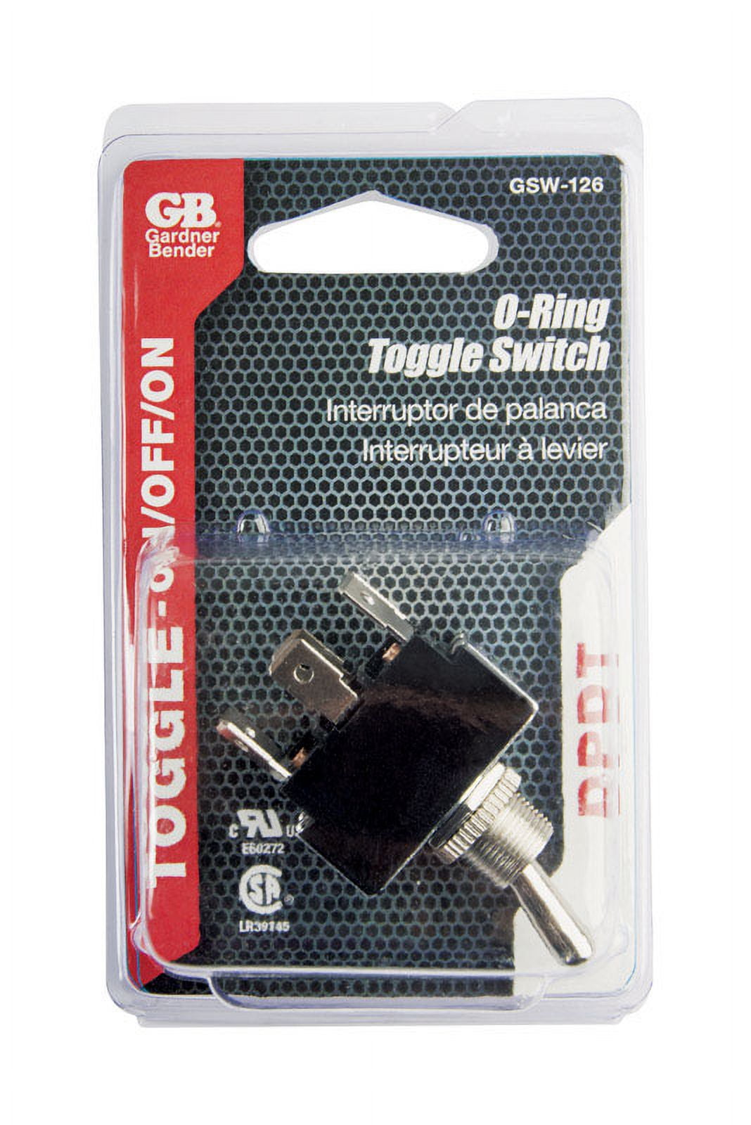 Gardner Bender GSW-126 Gsw-126 10 Amps Toggle O-Ring Switch Silver ...