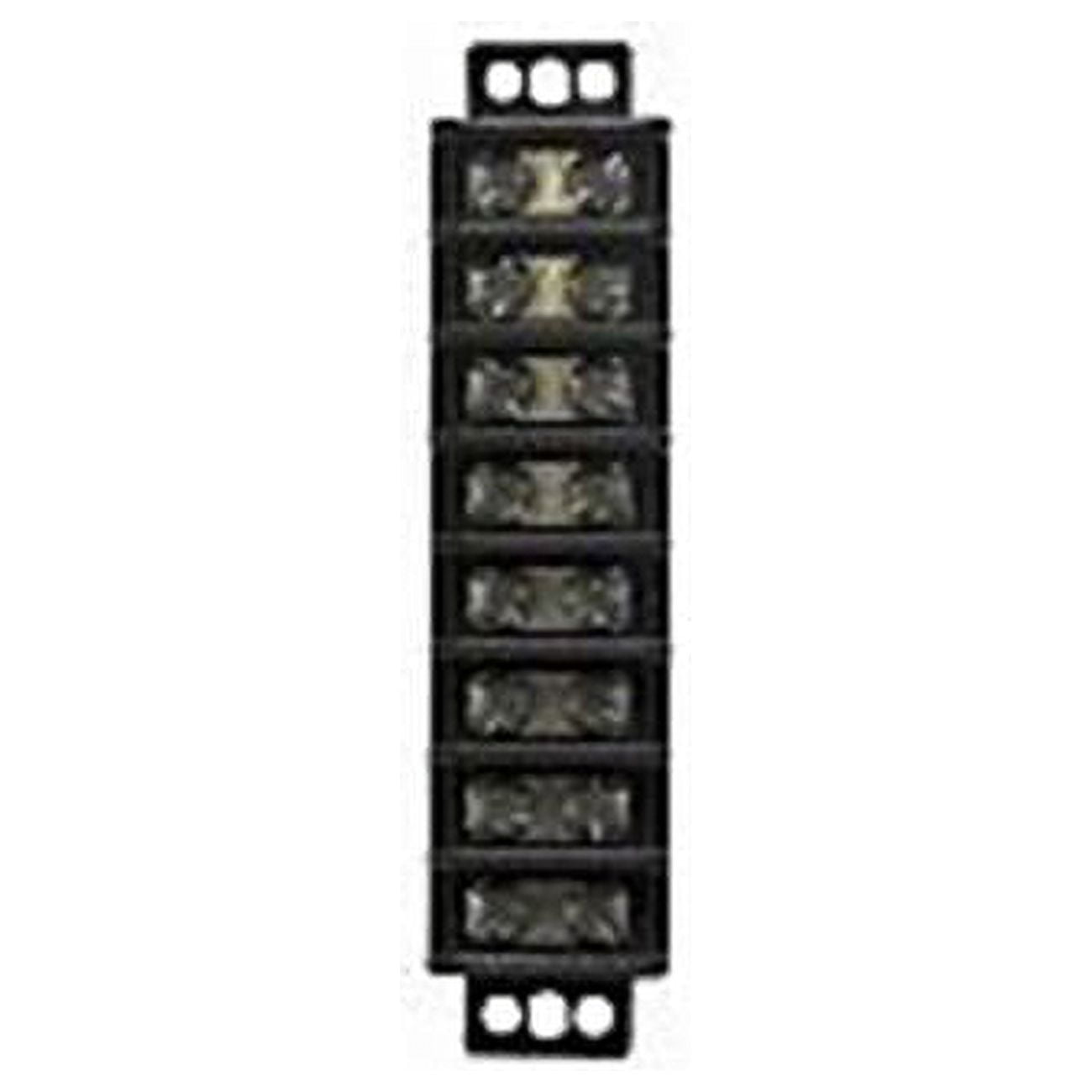 Gardner Bender GTB-408 8 Pole 30A 22-10 Awg Terminal Block - Black ...