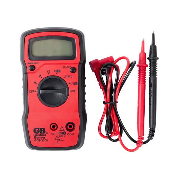 Gardner Bender Gardner Bender 7 Function Auto Ranging Digital ...