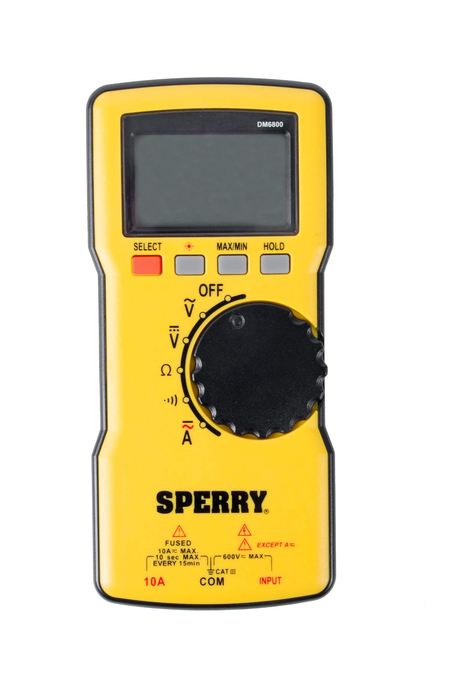Gardner Bender Sperry Instruments DM6800 Thin, Auto ranging 600V AC/DC ...