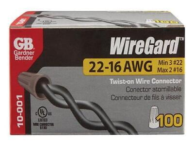 Gardner Bender WireGard 22-16 Ga. Copper Wire Connector Gray 100 pk ...