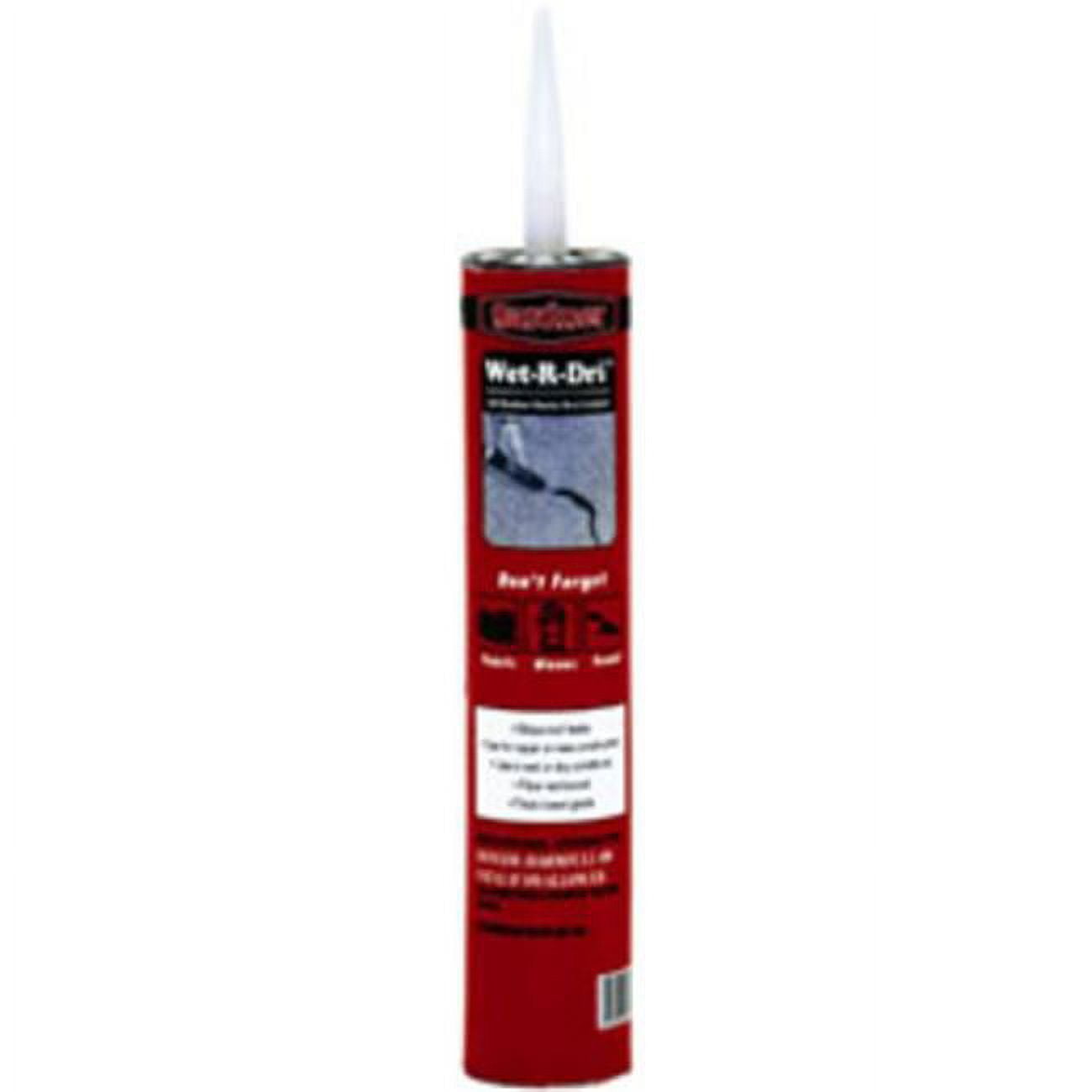 Gardner-Gibson 401403795 0379GA 10 oz Wet-R-Dry Roof Cement Cartridge ...